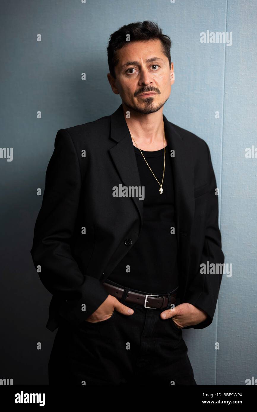 Alexej Manvelov poses for portrait photographs to promote the ...