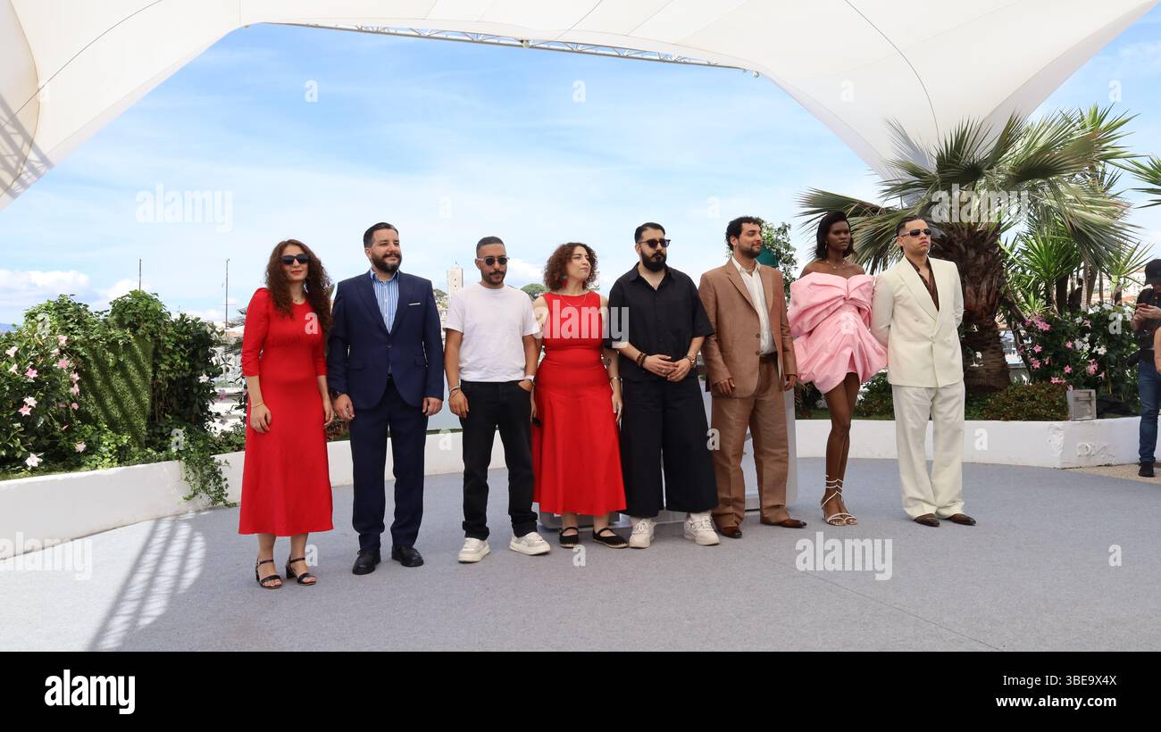 Cannes, France. 21st May, 2025. Eman Elalby, Mostafa Shaban, Mohamed ...