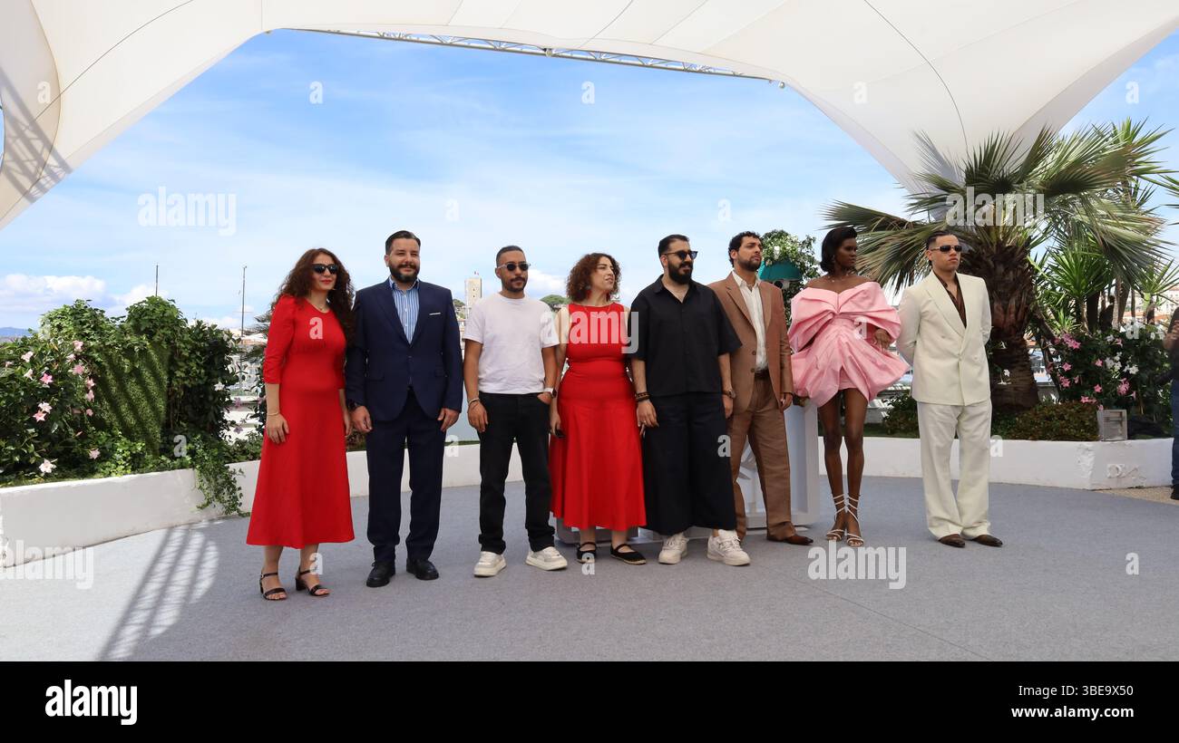 Cannes, France. 21st May, 2025. Eman Elalby, Mostafa Shaban, Mohamed ...