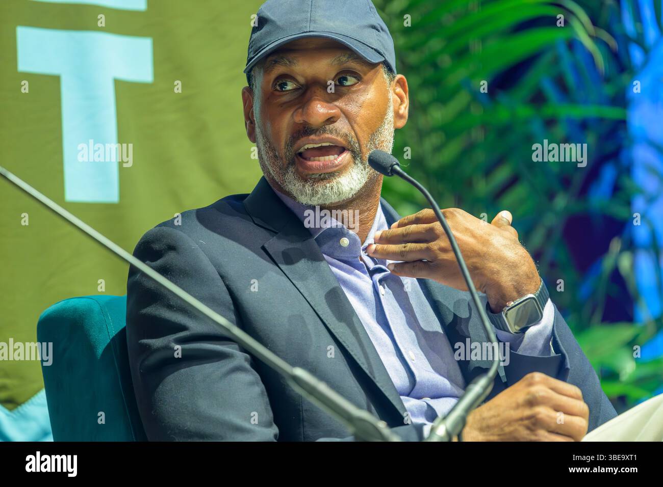 New Orleans, LA, USA - March 29, 2025: Closeup of Columnist Charles M ...