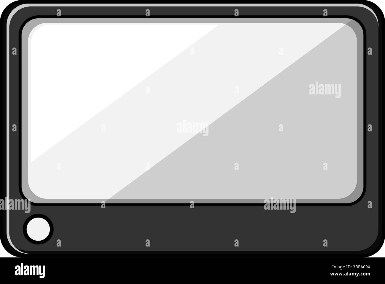 instrument reading magnifier cartoon vector illustration Stock Vector ...