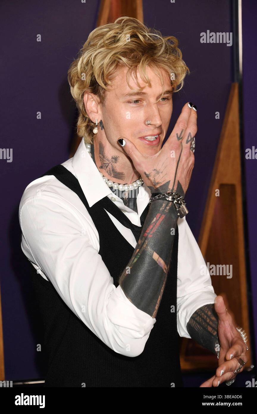 Machine Gun Kelly bei der Verleihung der 53. American Music Awards 2025 ...