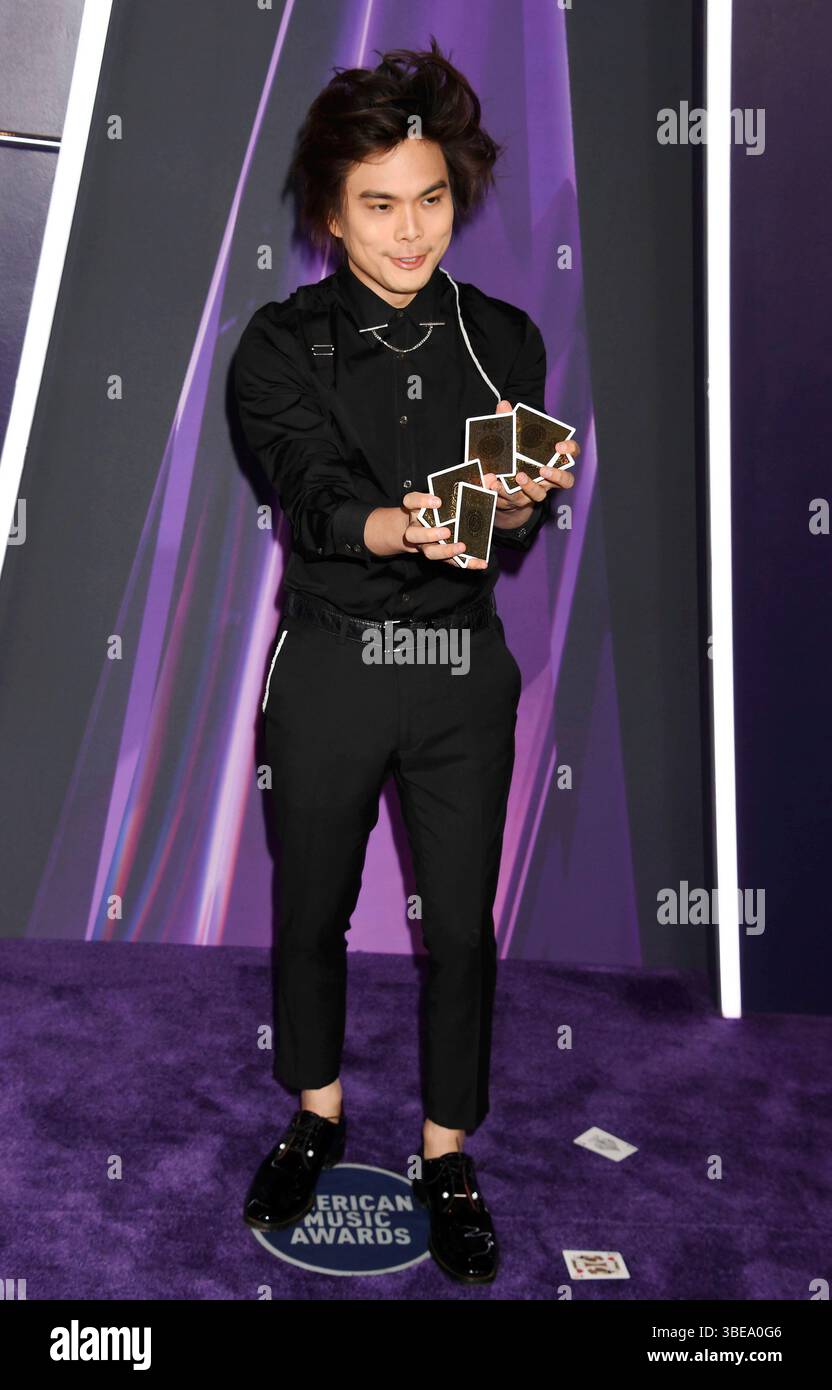 Shin Lim bei der Verleihung der 53. American Music Awards 2025 im ...