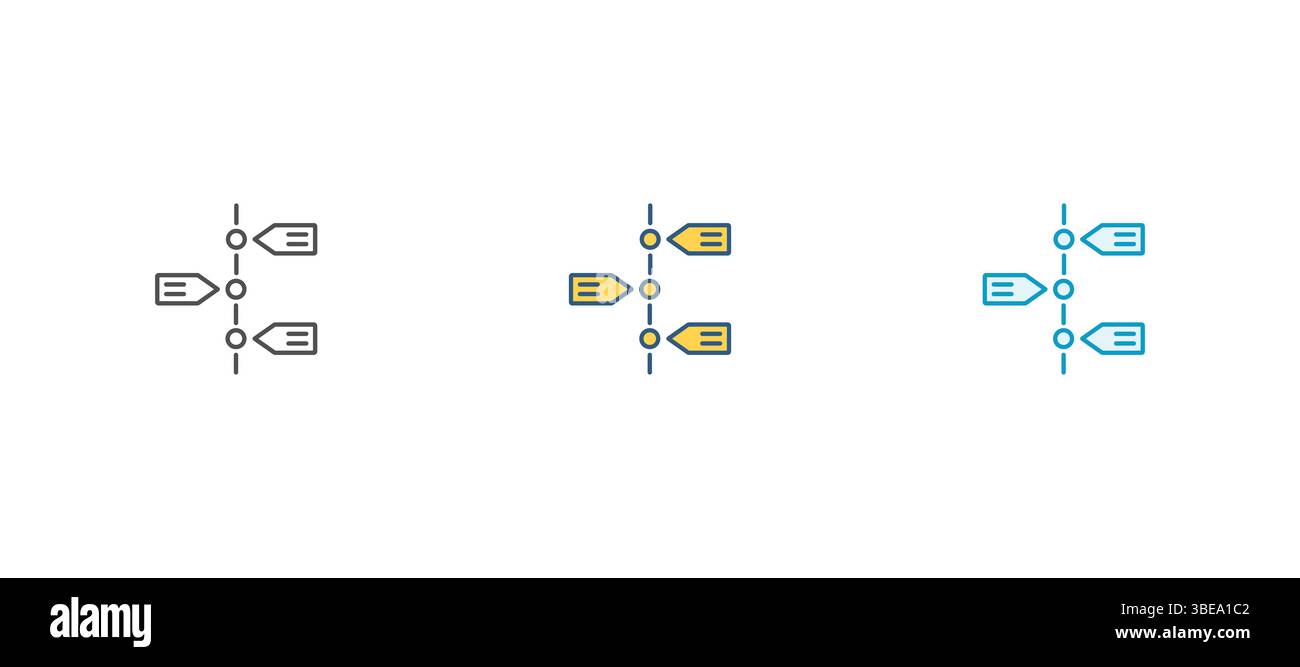 Task Division icon. Delegate authority and responsibility, delegating ...