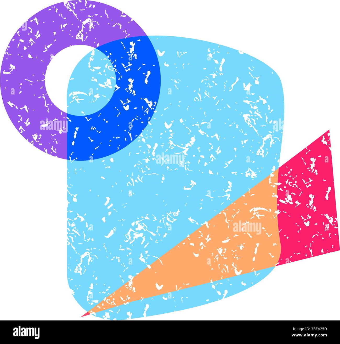 texture risograph effect cartoon vector illustration Stock Vector Image & Art - Alamy