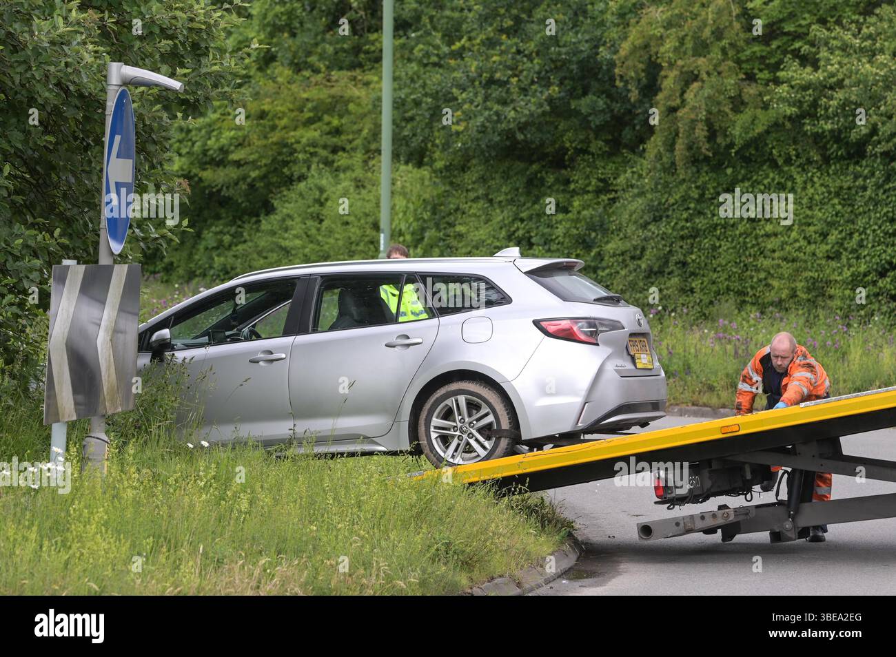 Birmingham police chase collision hi-res stock photography and images ...