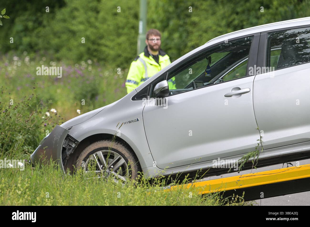 Birmingham police chase collision hi-res stock photography and images ...