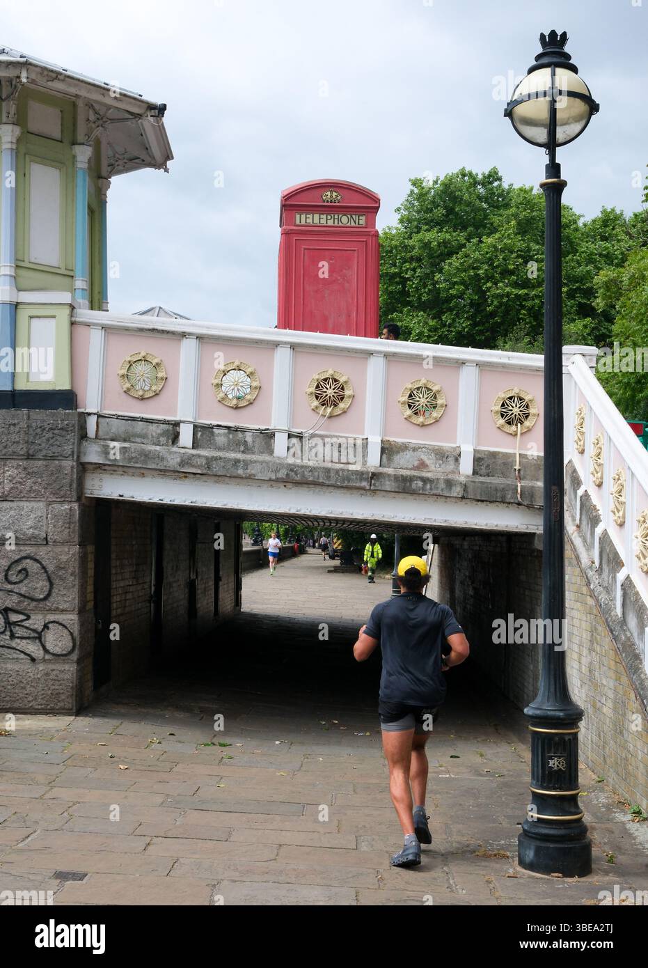 Albert Bridge, London, UK. 28th May 2025. The Albert Bridge is closed ...