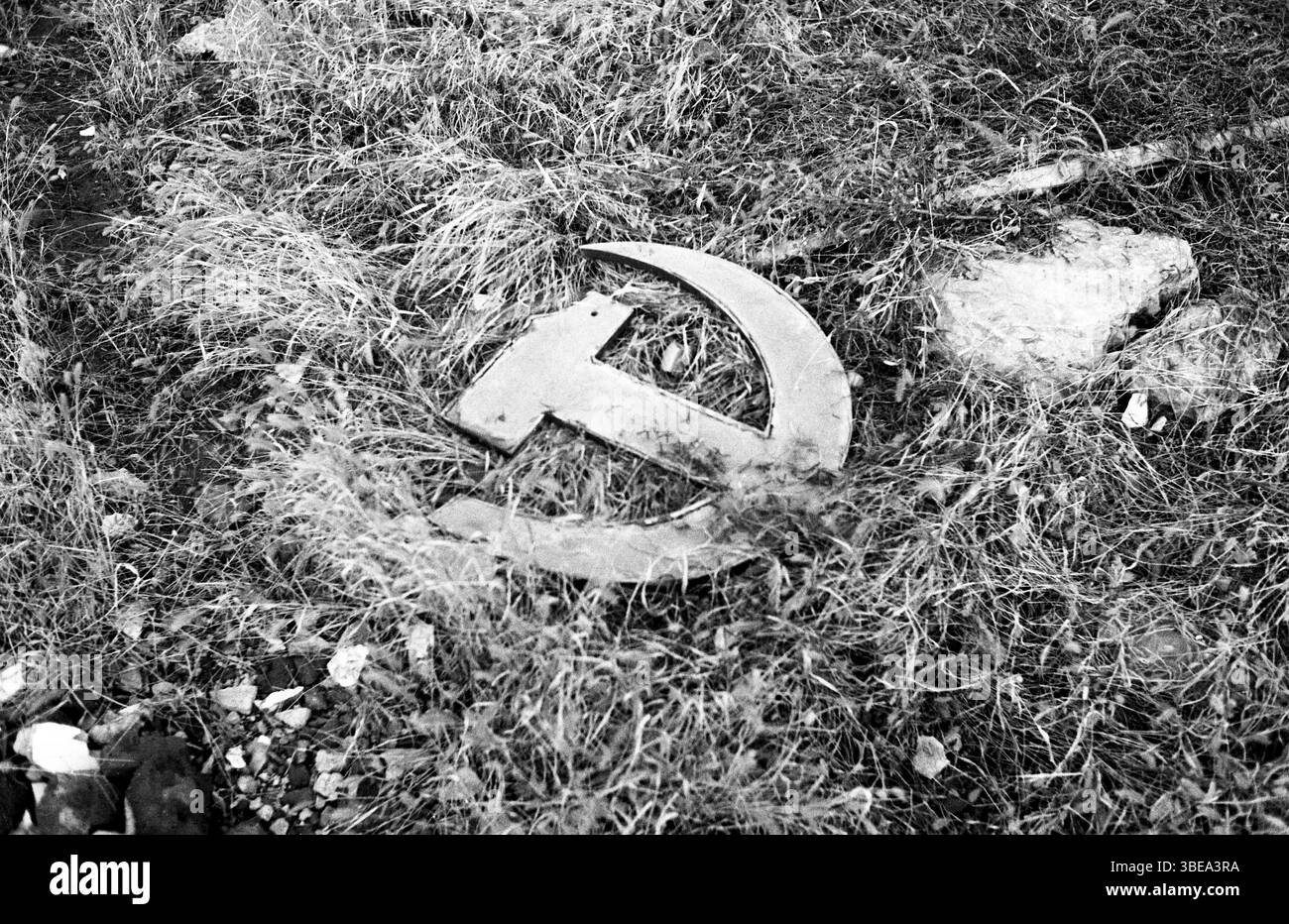 Communist party emblem Black and White Stock Photos & Images - Alamy