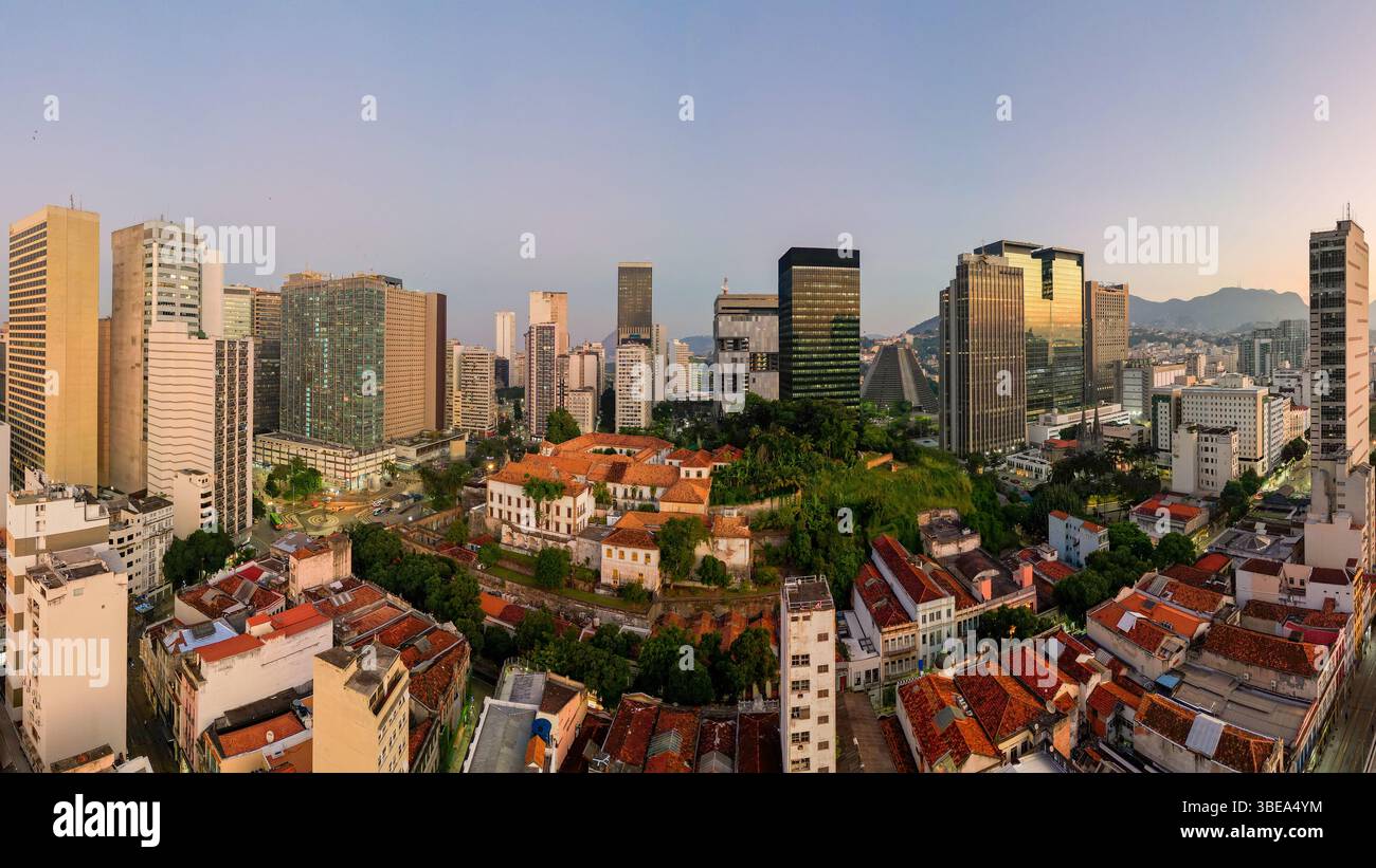 Saint Anthony Convent and Church on the Hill at Carioca Neighborhood ...