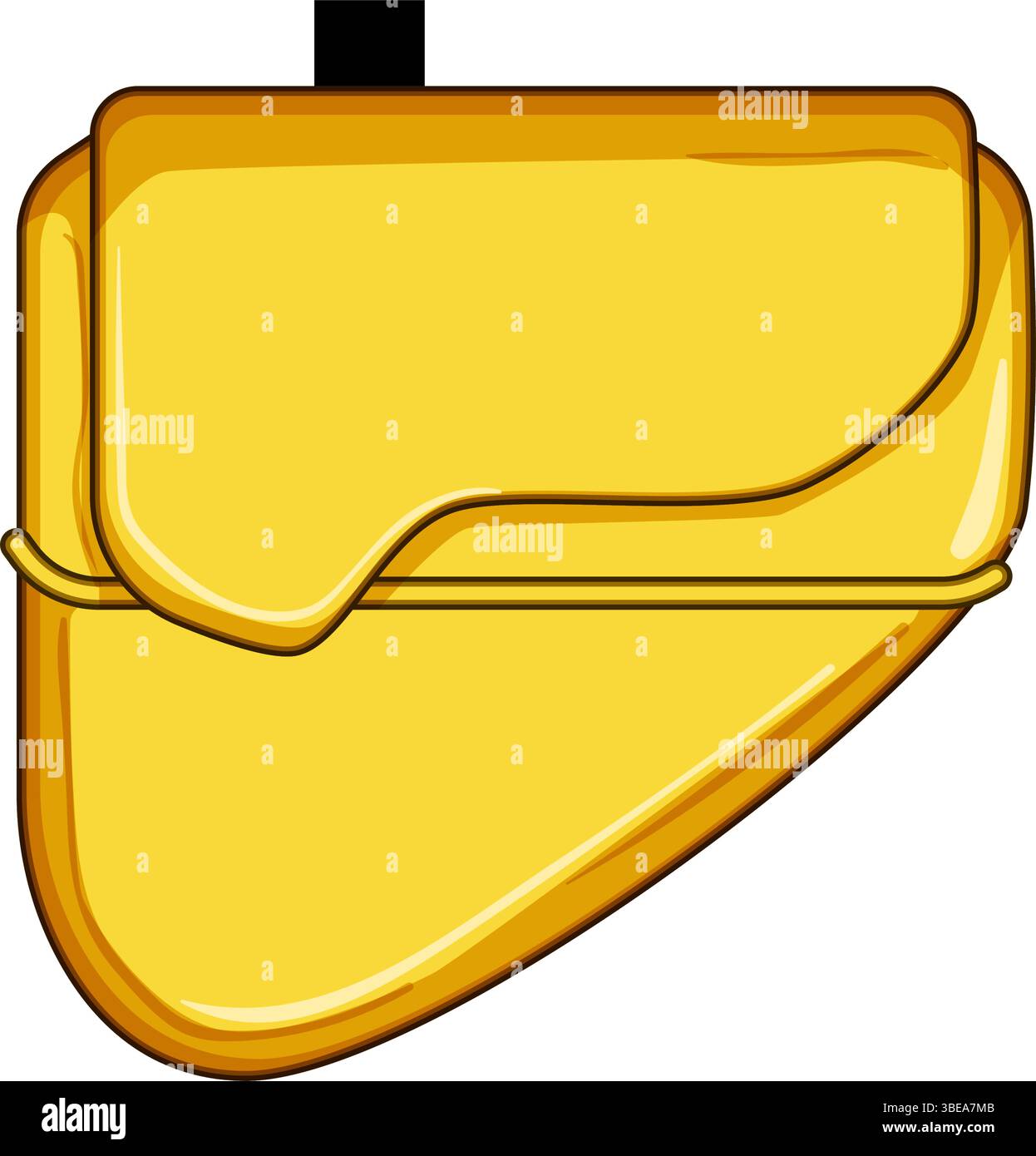 durable silicone snack bag cartoon vector illustration Stock Vector ...