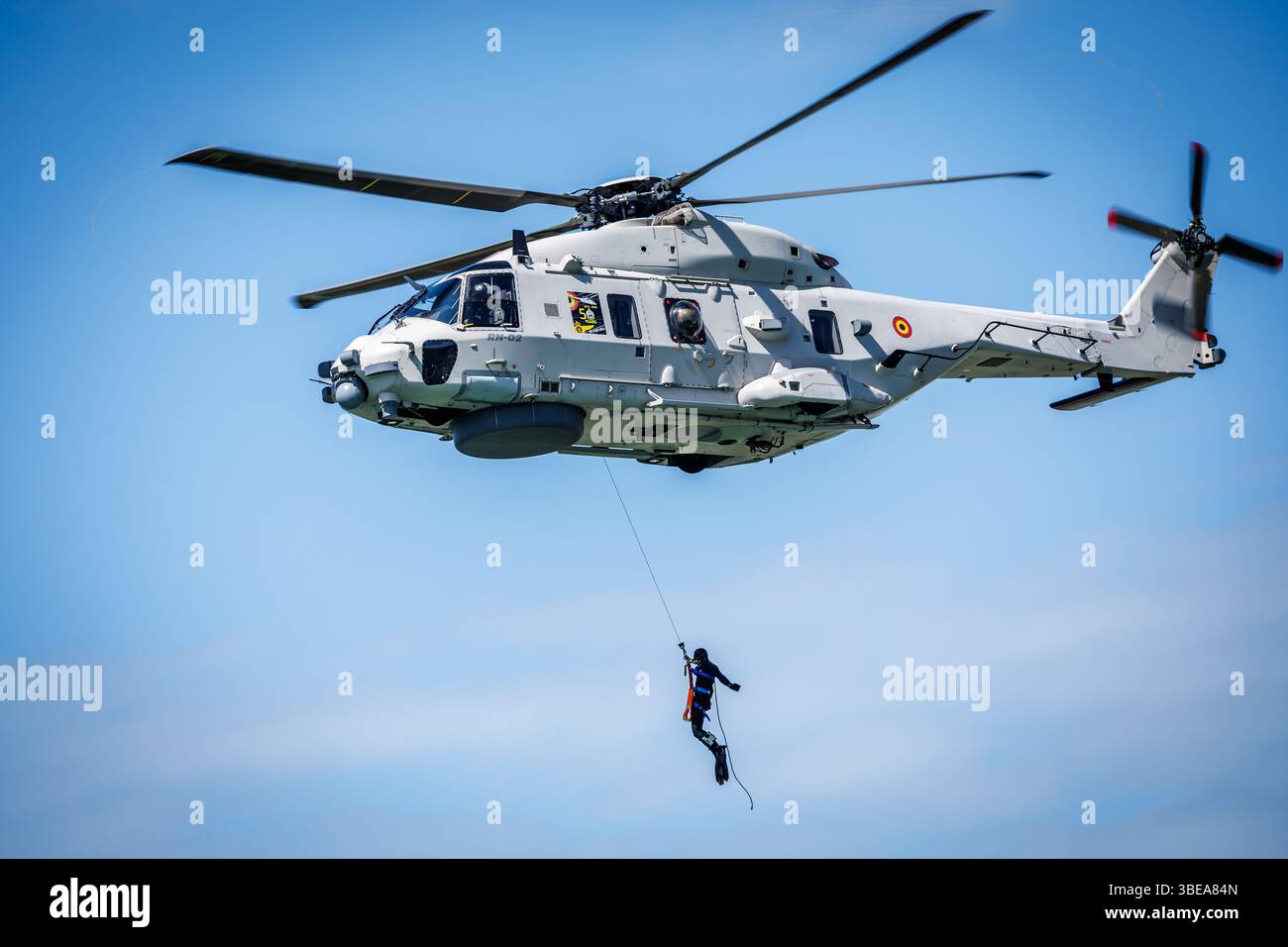 Zeebrugge, Belgium. 28th May, 2025. NH90 NATO Frigate Helicopter (NFH ...