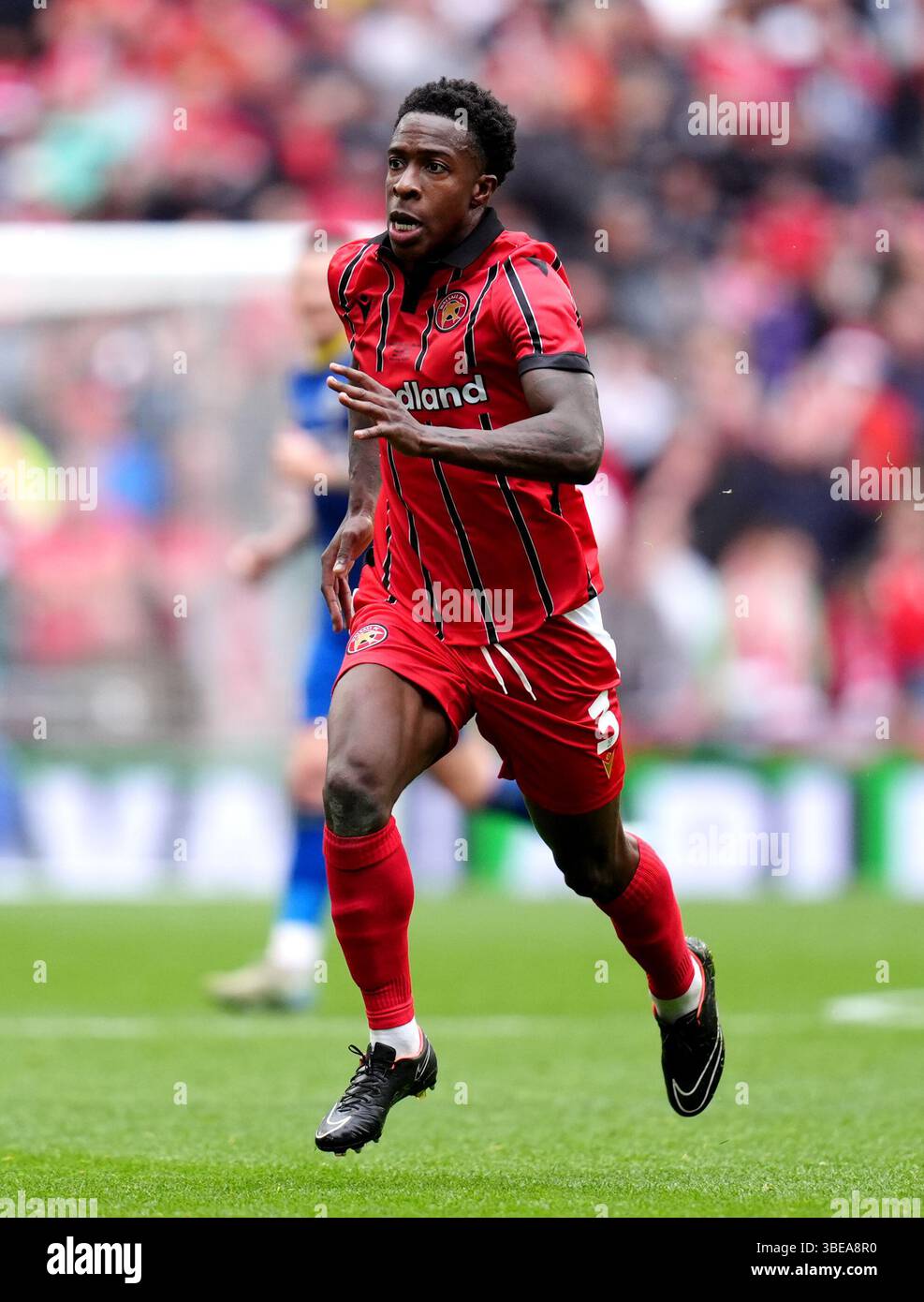 AFC Wimbledon’s Liam Gordon during the Sky Bet League Two play off ...