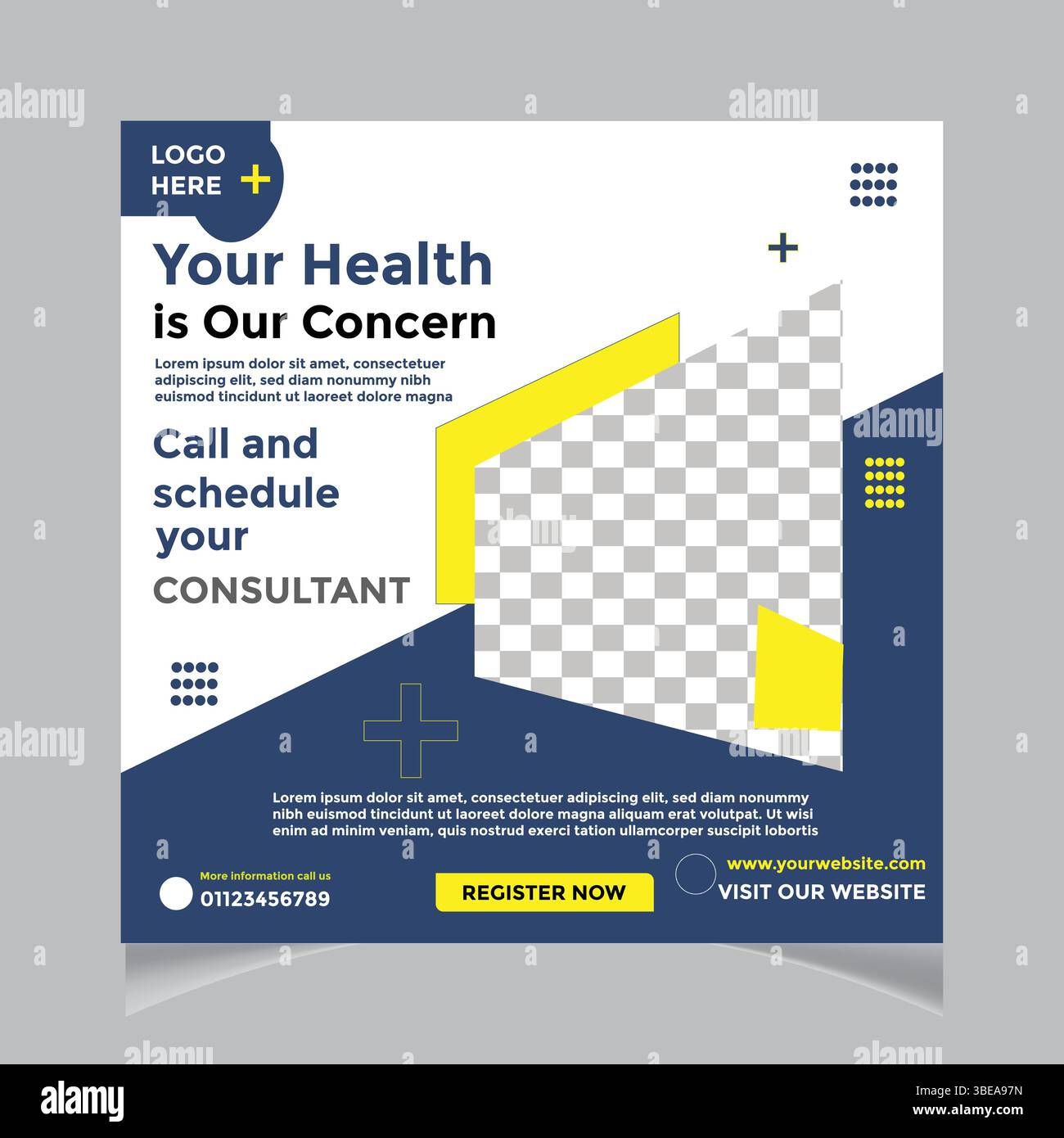 Doctor health consultation Stock Vector Images - Alamy