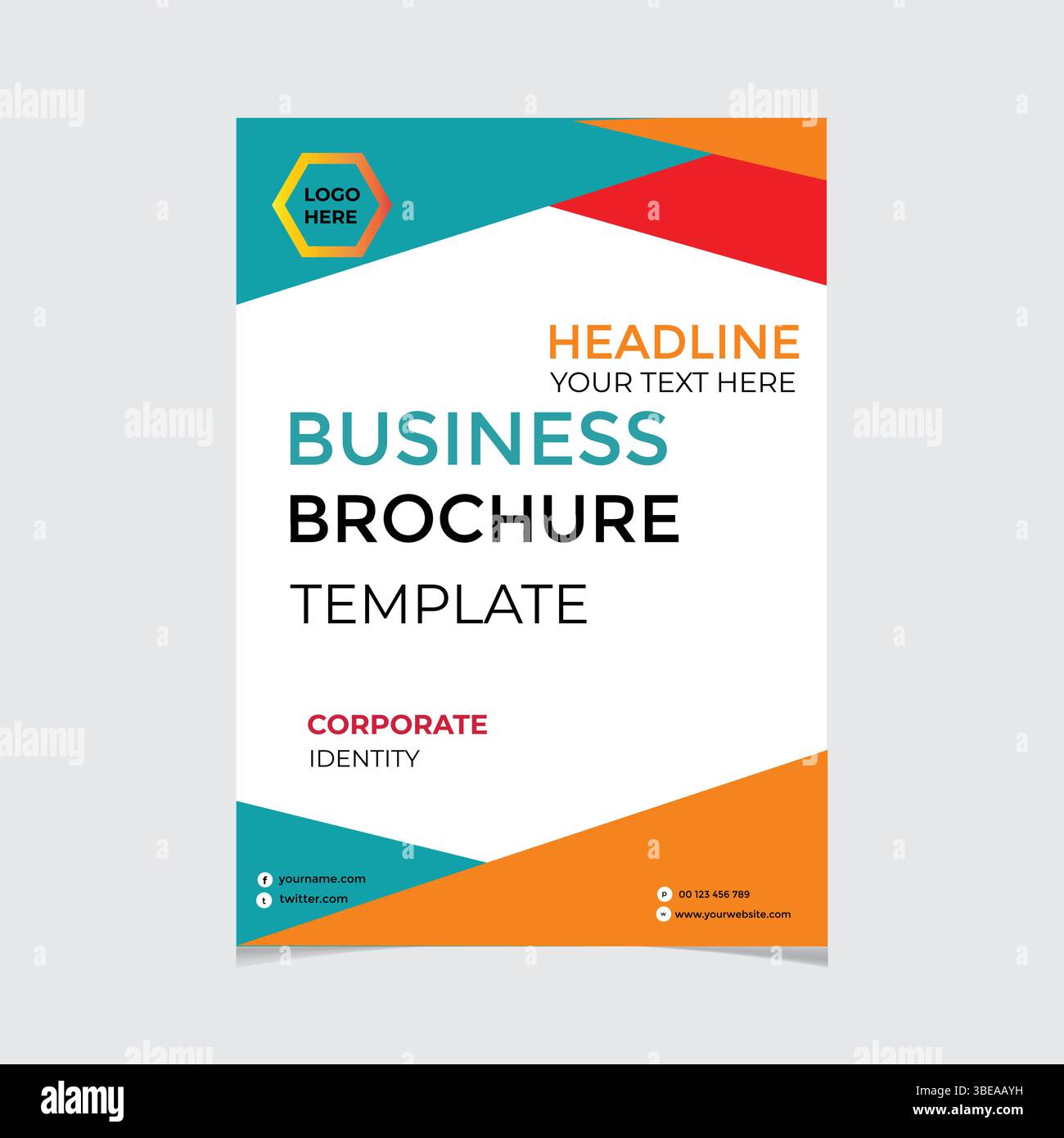 Business logo placeholder Stock Vector Images - Alamy