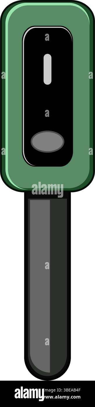 detection soil moisture sensor cartoon vector illustration Stock Vector ...