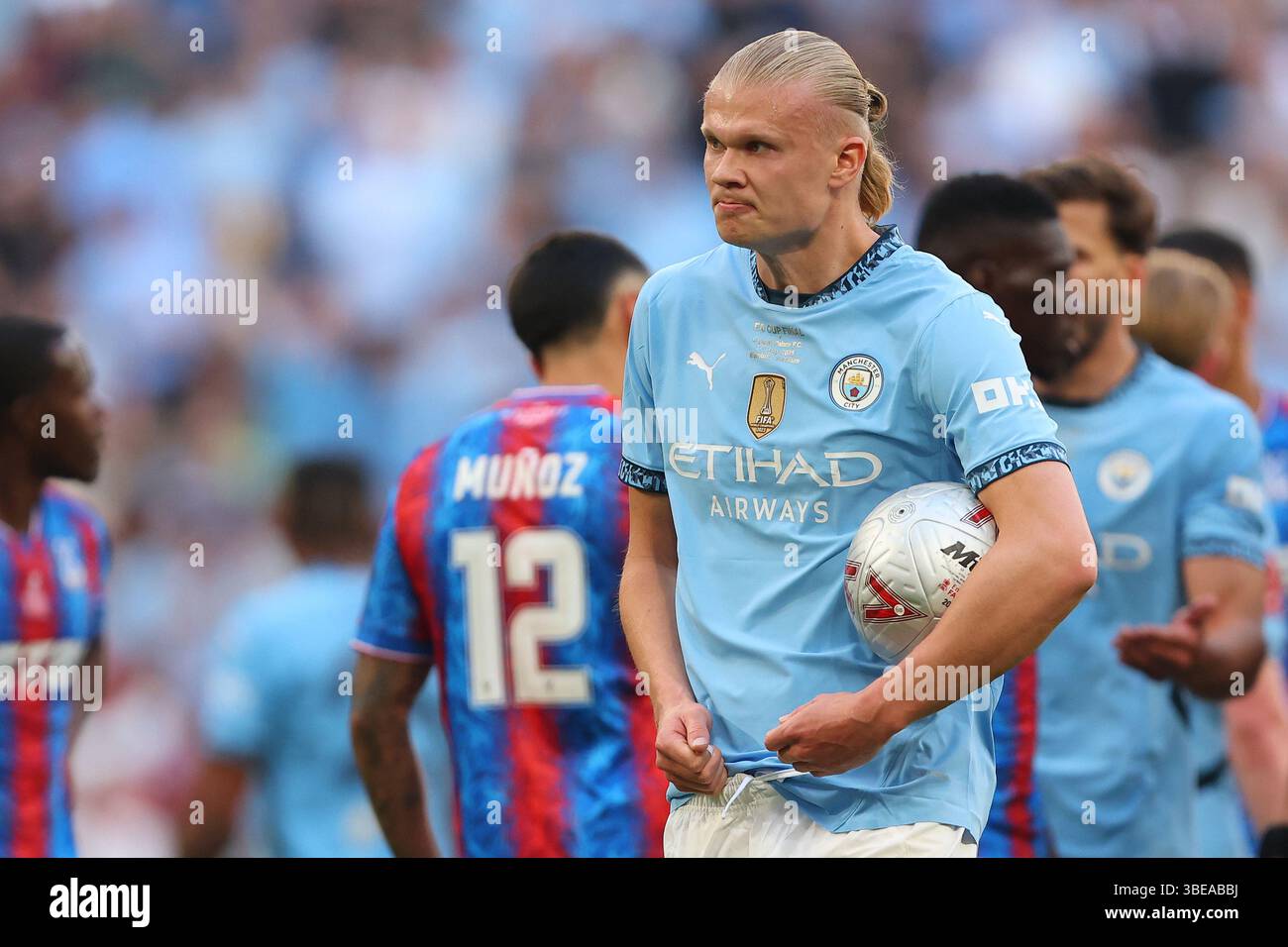 Erling Haland of Manchester City - Crystal Palace v Manchester City ...