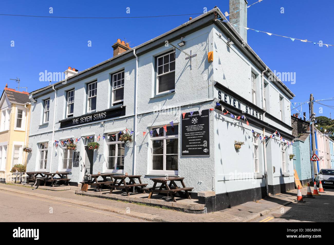The Seven Stars pub or public house, Flushing, Falmouth, Cornwall ...