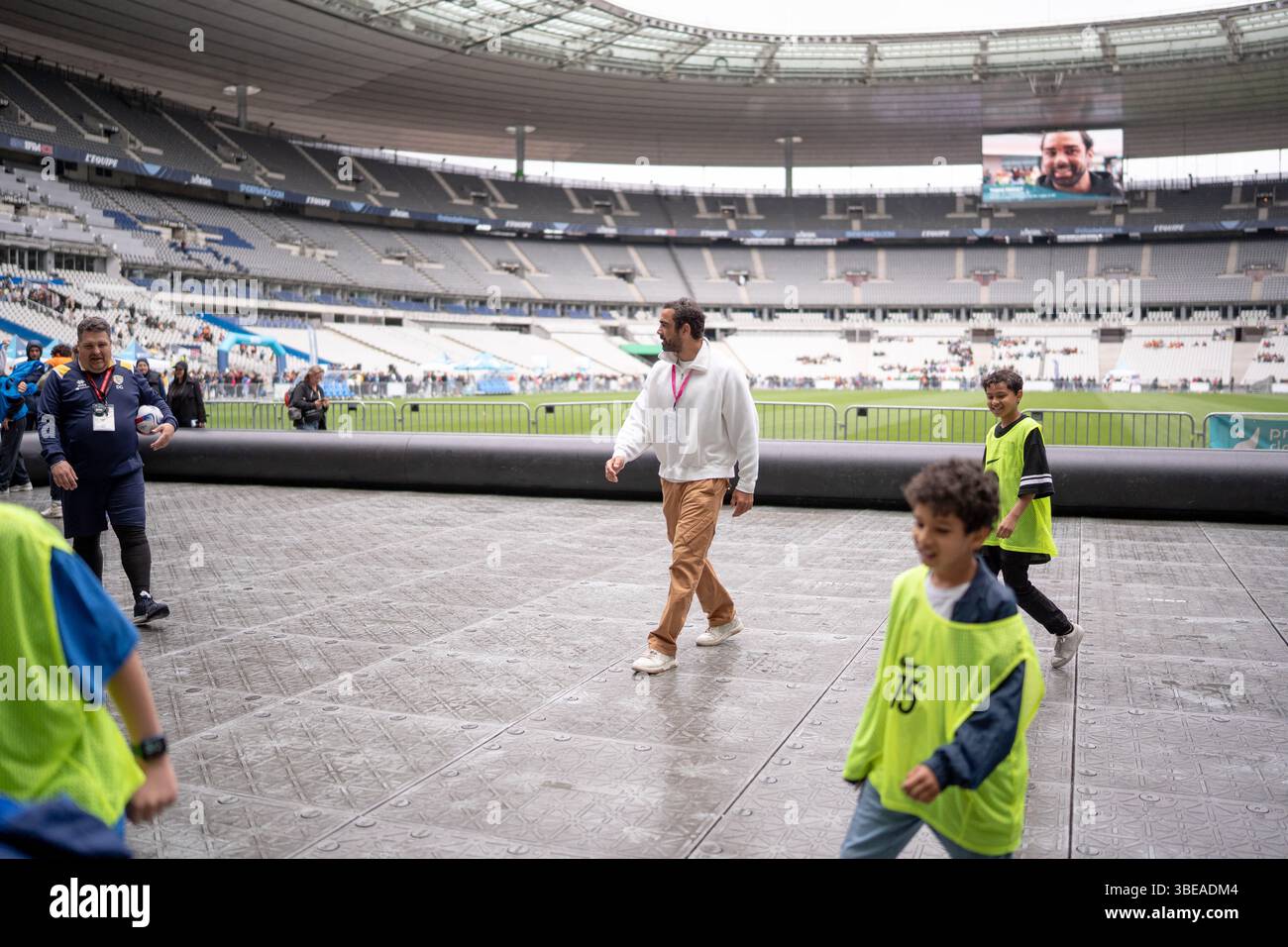 Saint Denis, France. 28th May, 2025. Yoann Huget attends 'La Journee ...