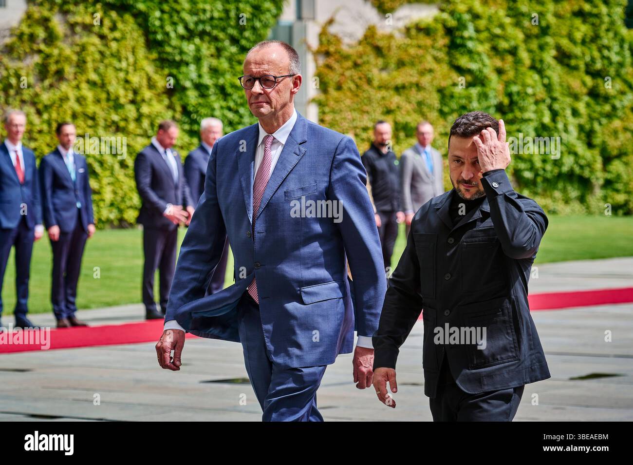 Bundeskanzler Friedrich Merz und Wolodymyr Selenskyj EUR, Deutschland, Berlin, 28.05.2025 ...