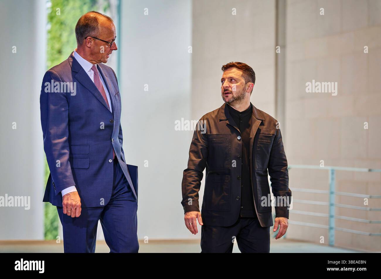 Bundeskanzler Friedrich Merz und Wolodymyr Selenskyj EUR, Deutschland, Berlin, 28.05.2025 ...