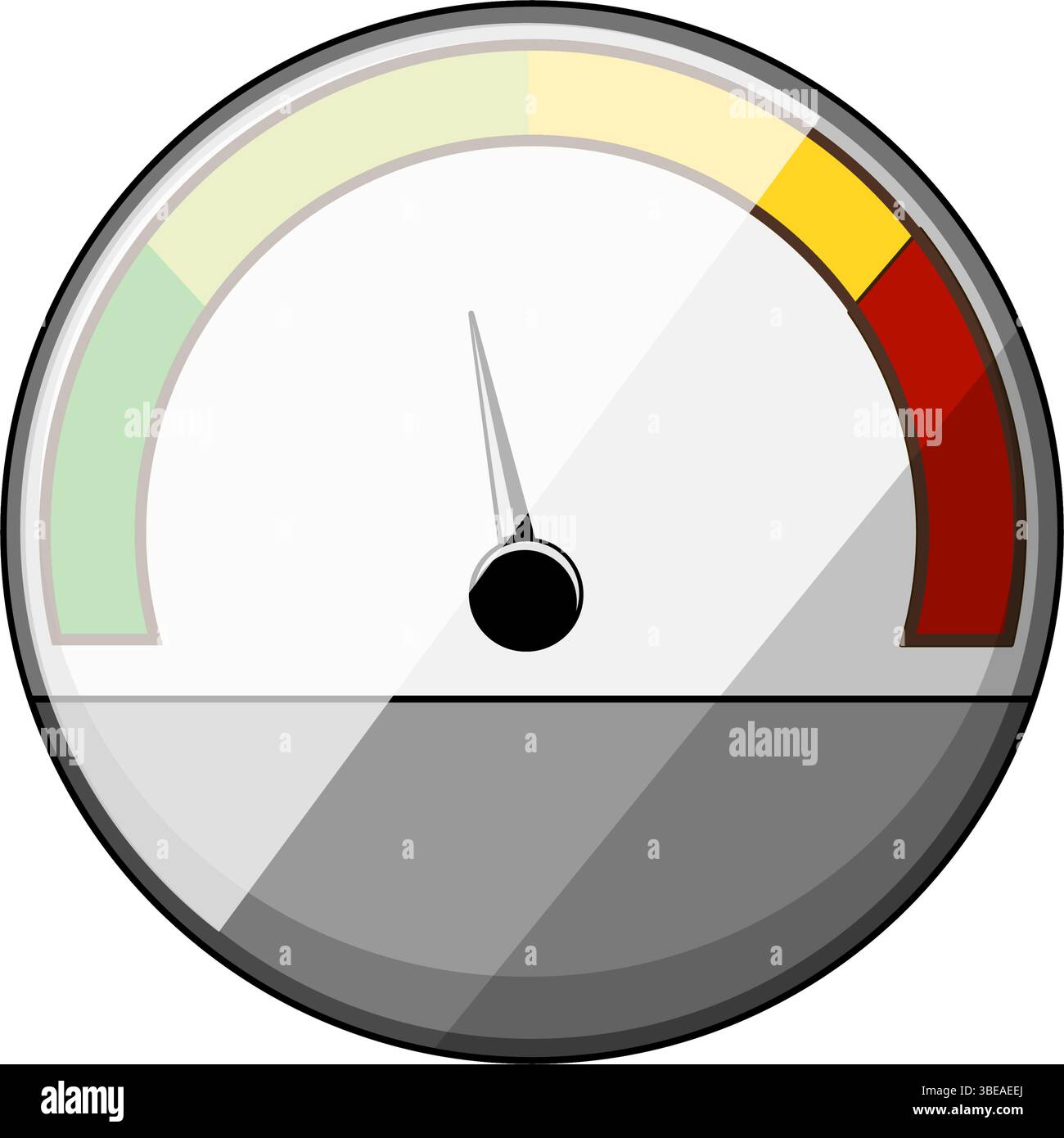 odometer speedometer cartoon vector illustration Stock Vector Image ...