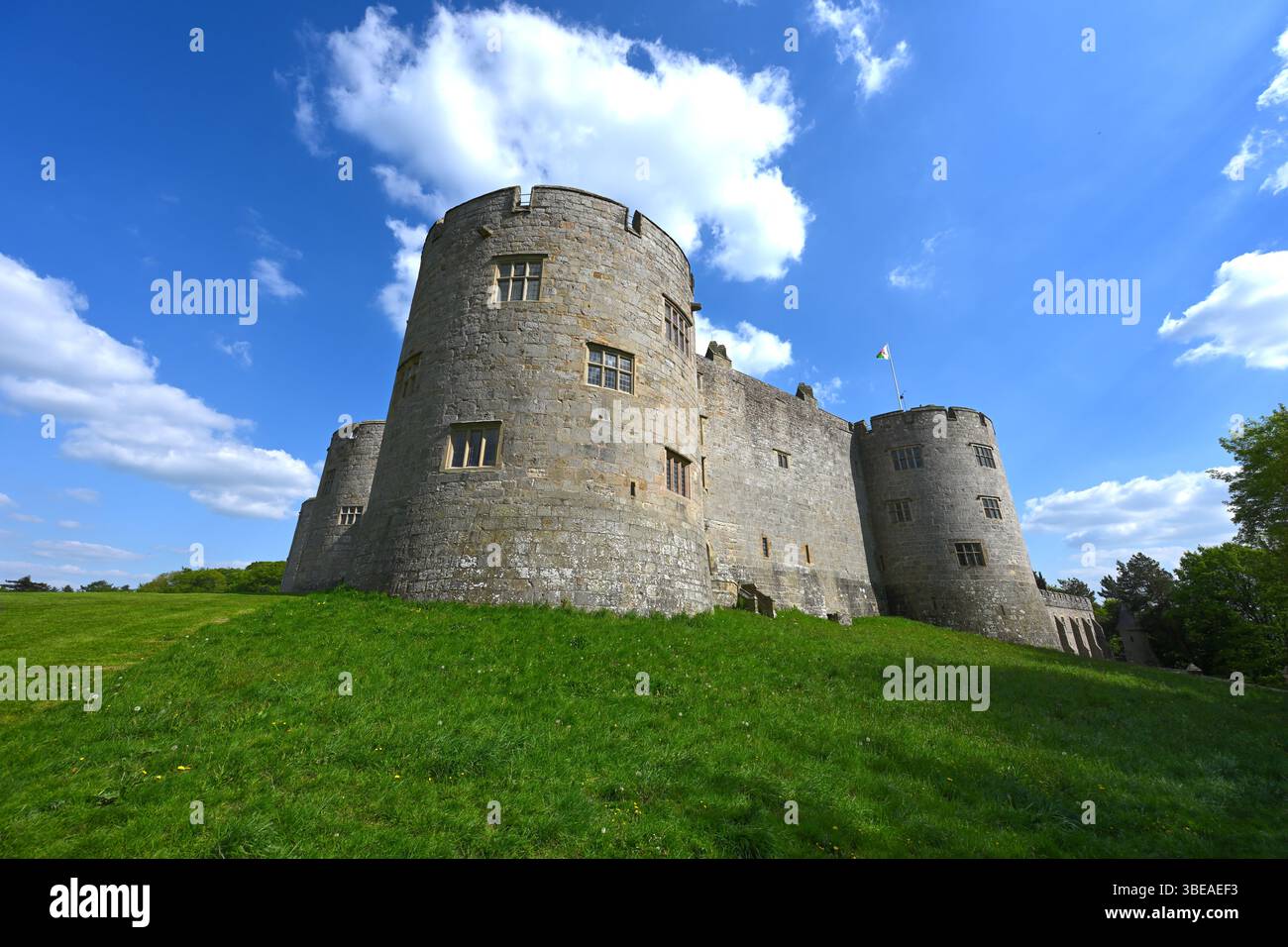 Chirk Castle and Garden, Wales UK May Stock Photo - Alamy