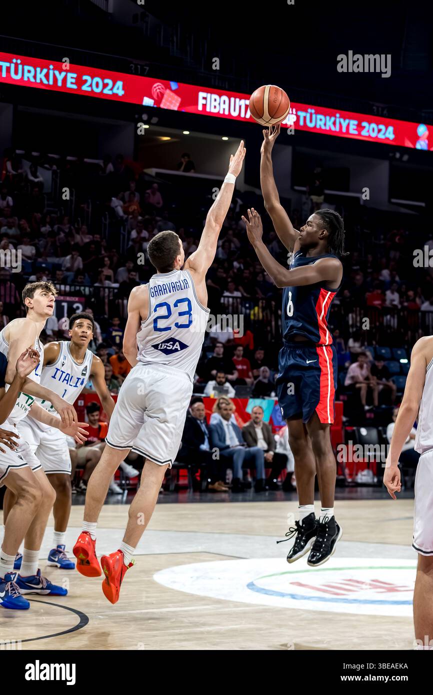 ISTANBUL, TURKEY - JULY 07, 2024: FIBA U17 Basketball World Cup ...