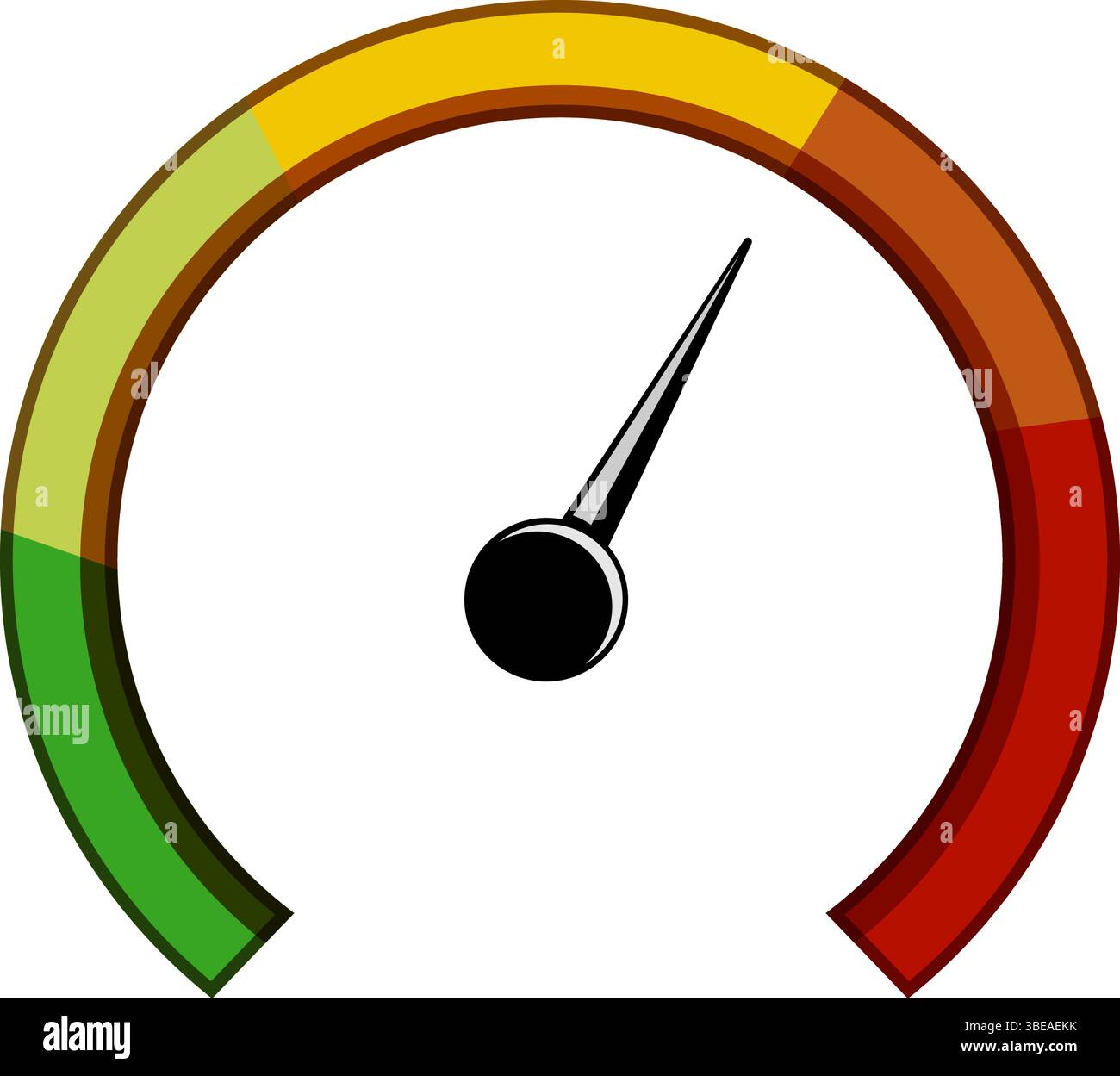 gauge speedometer cartoon vector illustration Stock Vector Image & Art ...