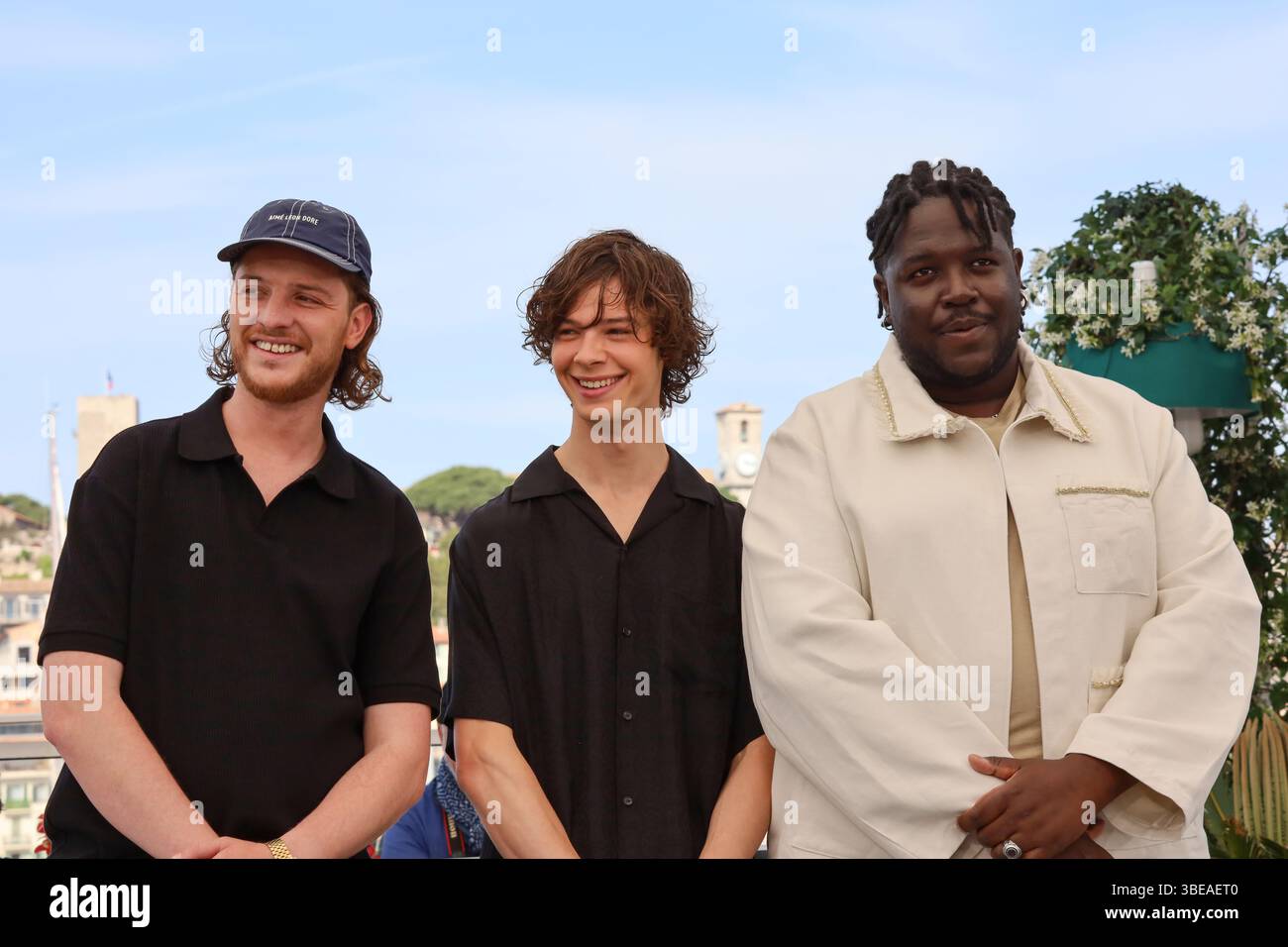 Cannes, France. 19th May, 2025. Idir Azougli, Paul Kircher, Salif Cissé ...