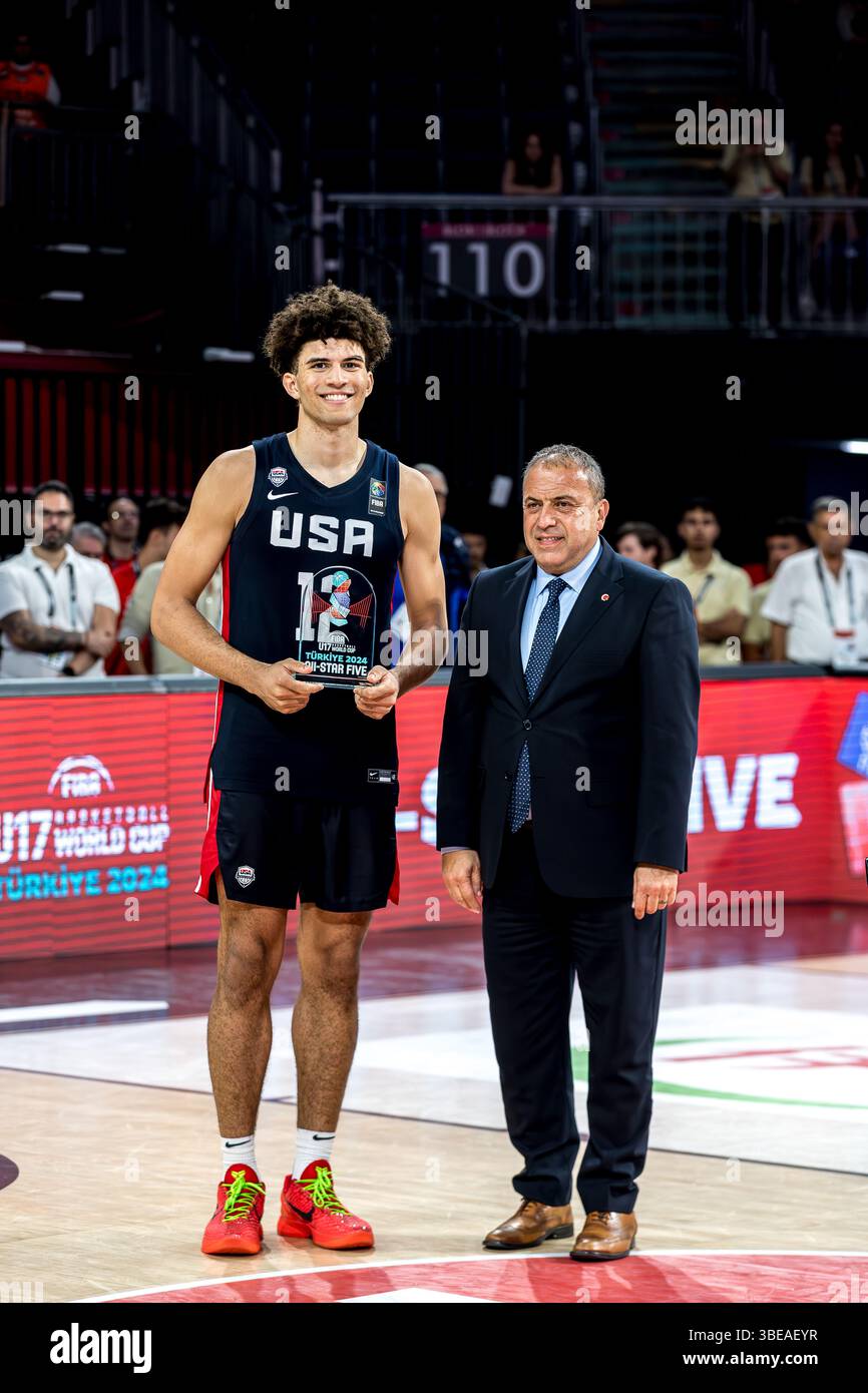 ISTANBUL, TURKEY - JULY 07, 2024: FIBA U17 Basketball World Cup ...