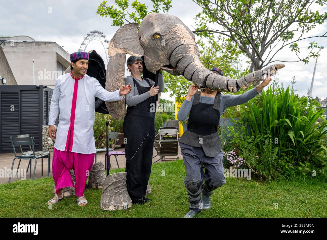 London, UK. 28 May 2025. Adi Chugh as Opu interacts with teenage ...