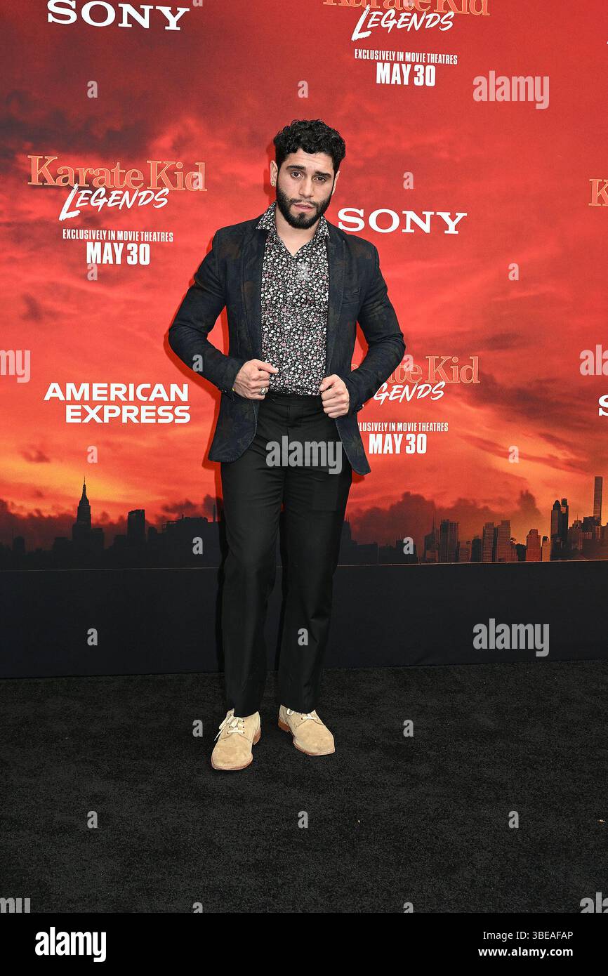 attends the World Premiere of "Karate Kid: Legends" on May 27th, 2025 ...