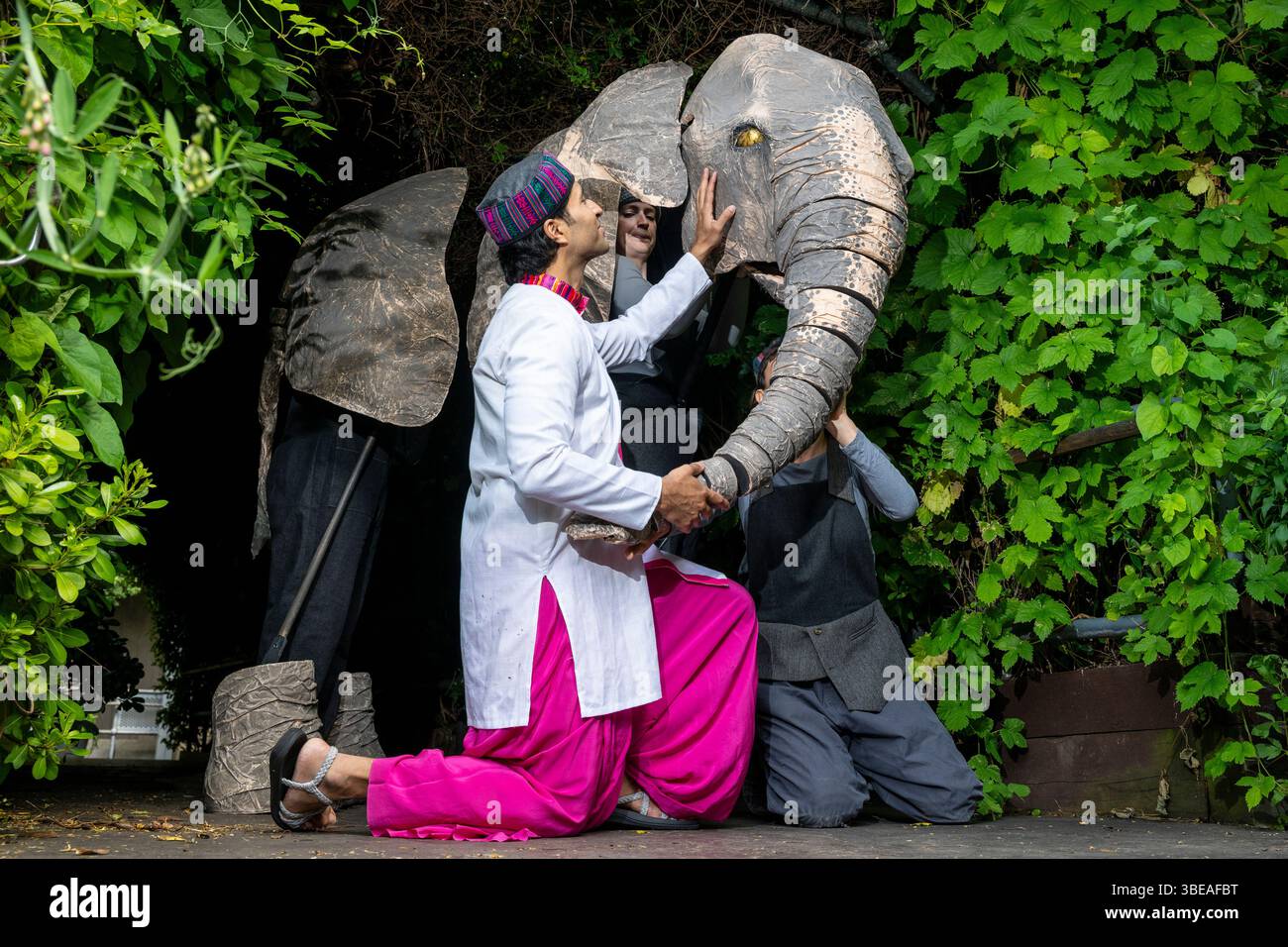 London, UK. 28 May 2025. Adi Chugh as Opu interacts with teenage ...