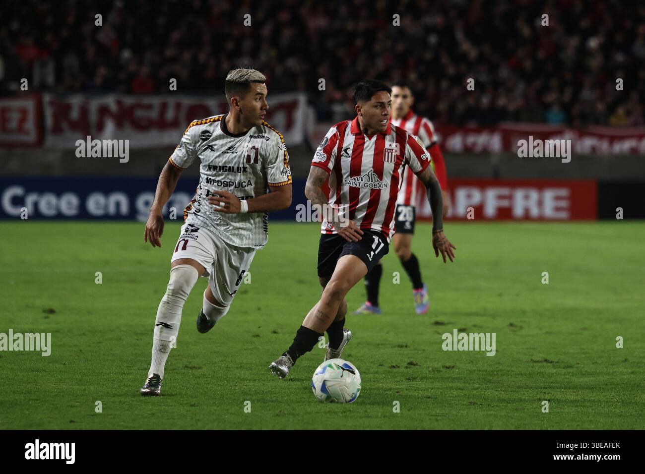 Argentina. 27.05.2025: Ernesto Farias of Estudiantes during the match ...