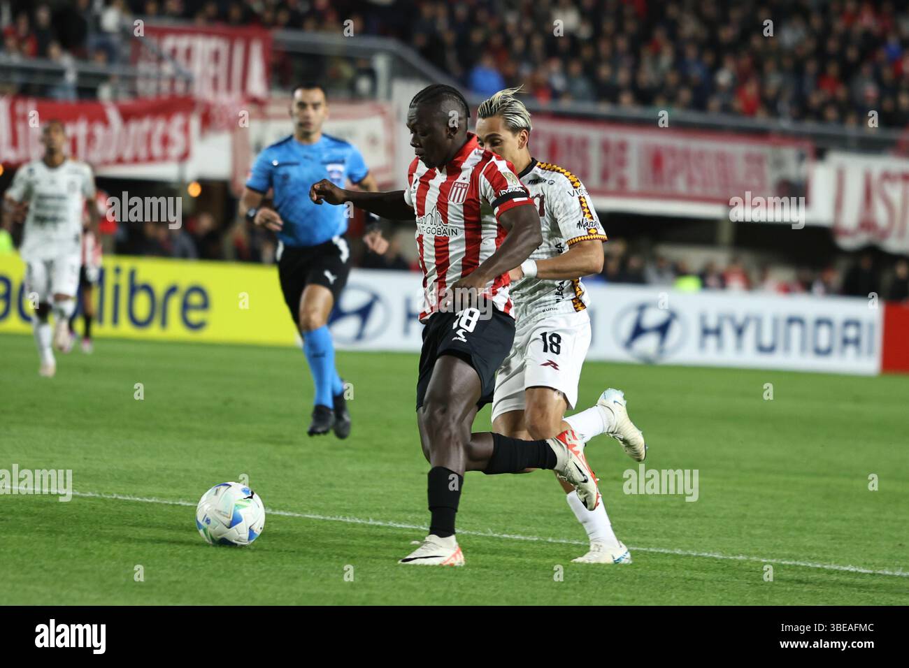 Argentina. 27.05.2025: Edwuin Cetre of Estudiantes during the match for ...
