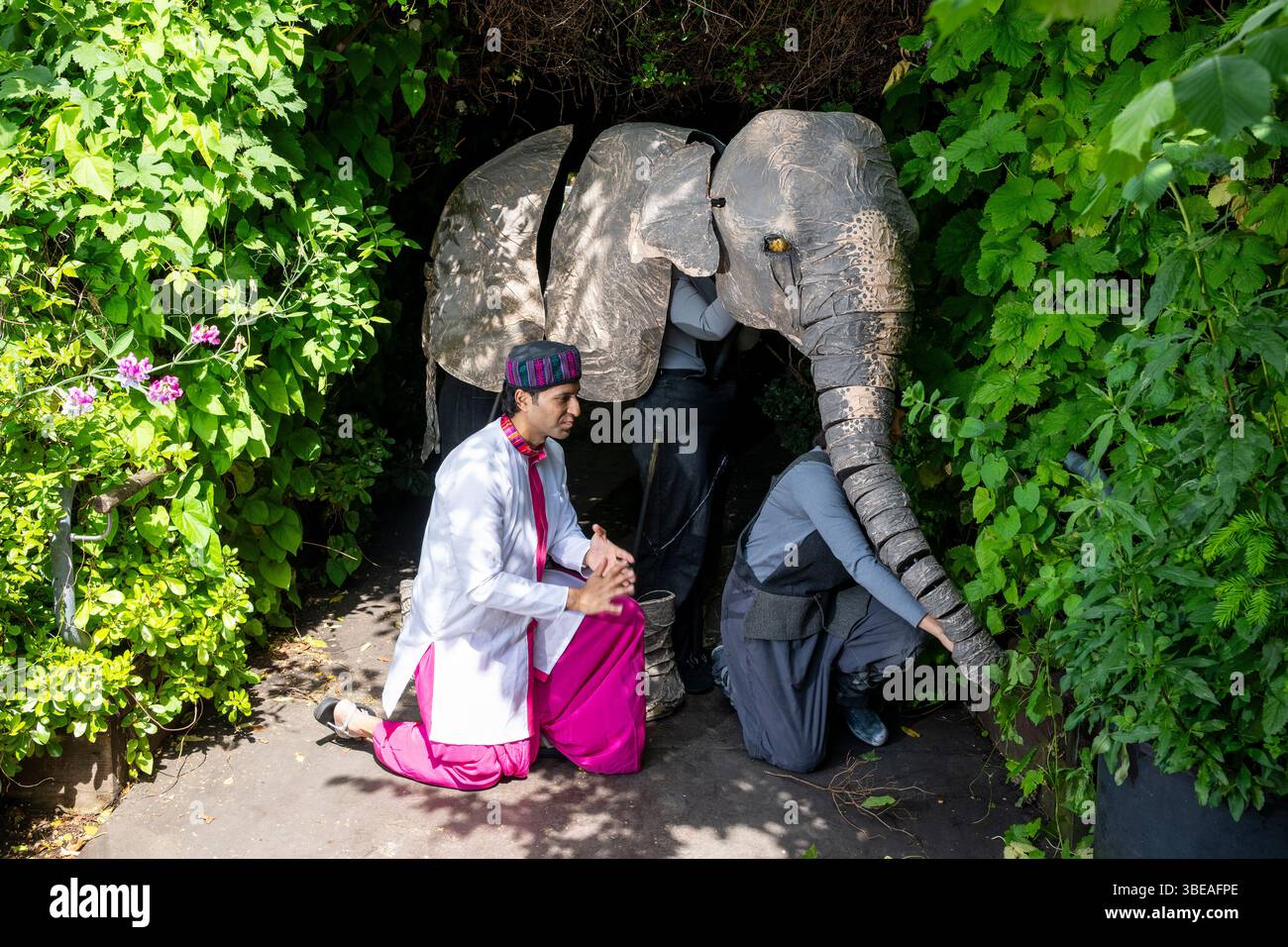 London, UK. 28 May 2025. Adi Chugh as Opu interacts with teenage ...