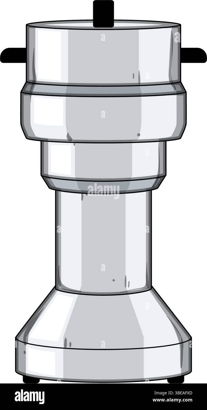 electric spice grinder cartoon vector illustration Stock Vector Image ...