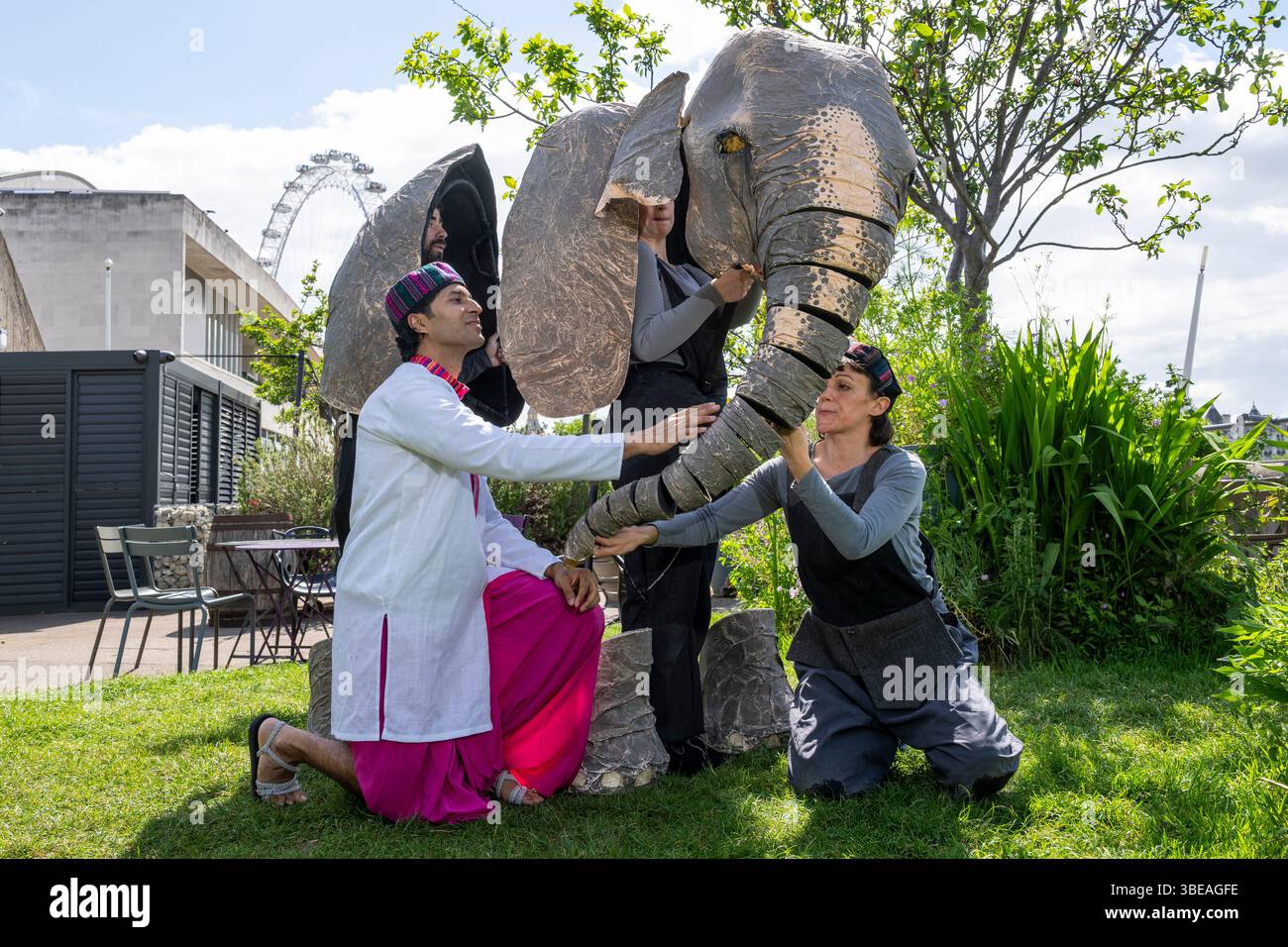 London, UK. 28 May 2025. Adi Chugh as Opu interacts with teenage ...