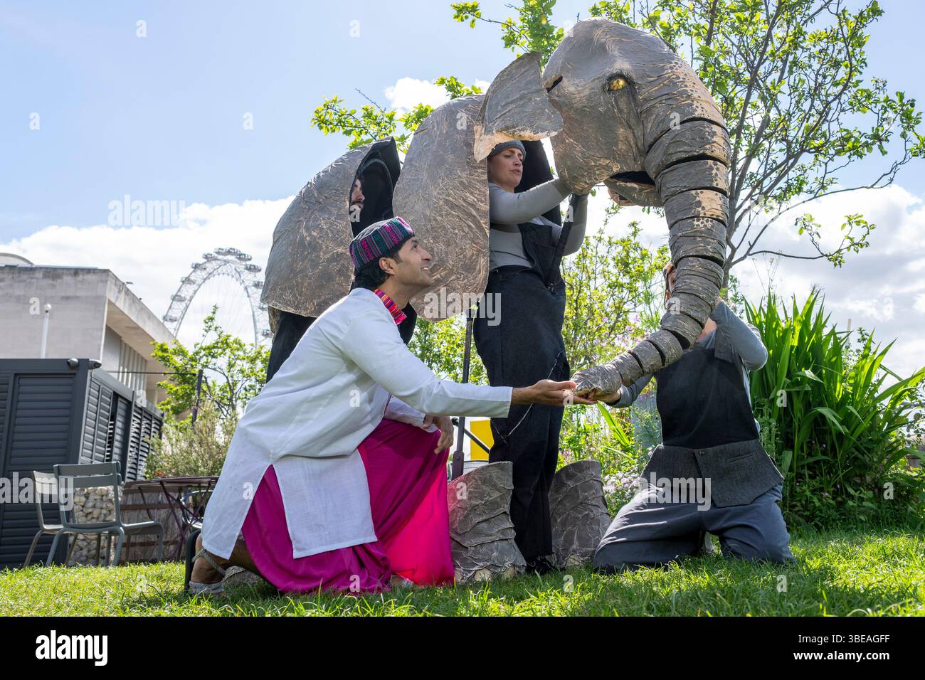 London, UK. 28 May 2025. Adi Chugh as Opu interacts with teenage ...