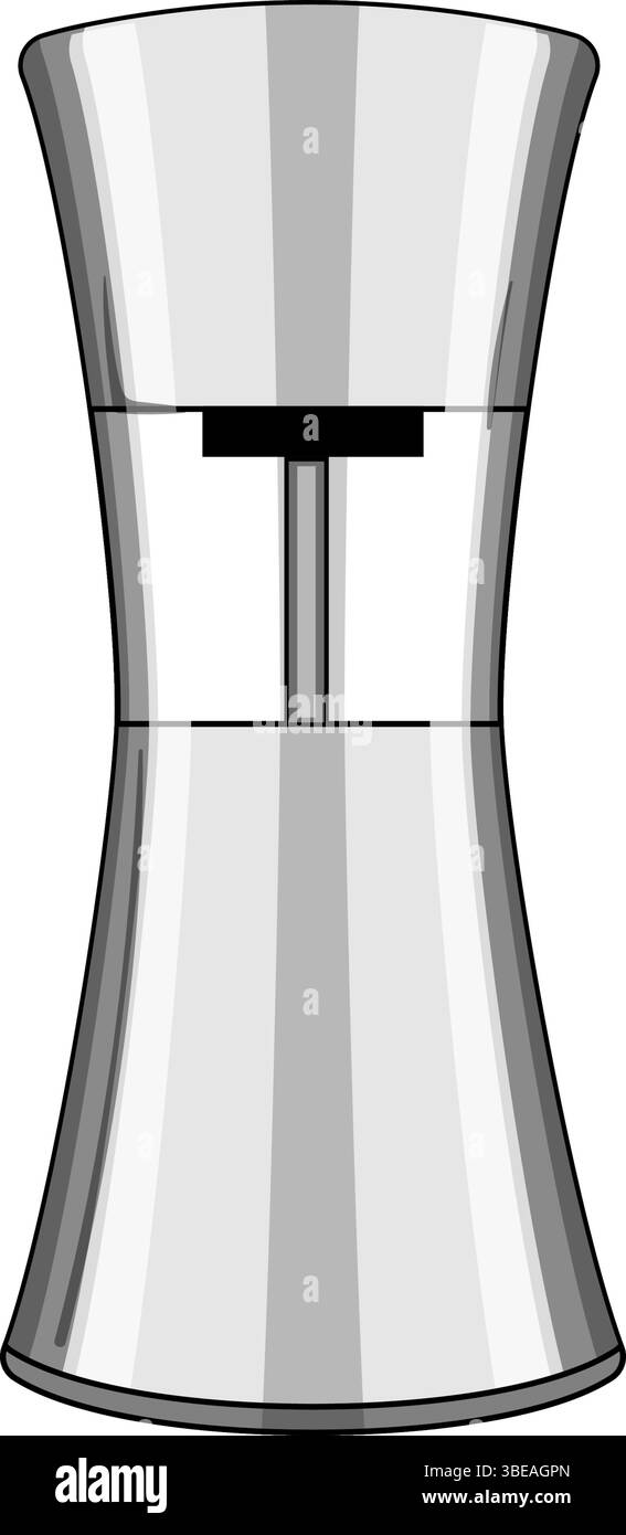coffee spice grinder cartoon vector illustration Stock Vector Image ...