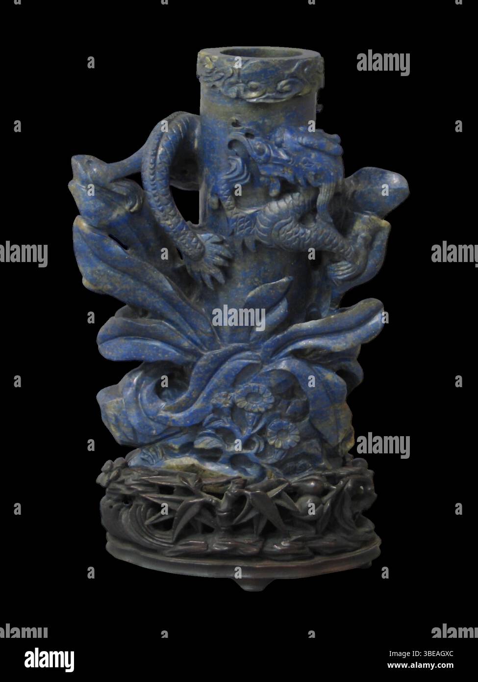 18th Century Chinese Lapis Lazuli Dragon Vase - Antique Elegance Stock ...