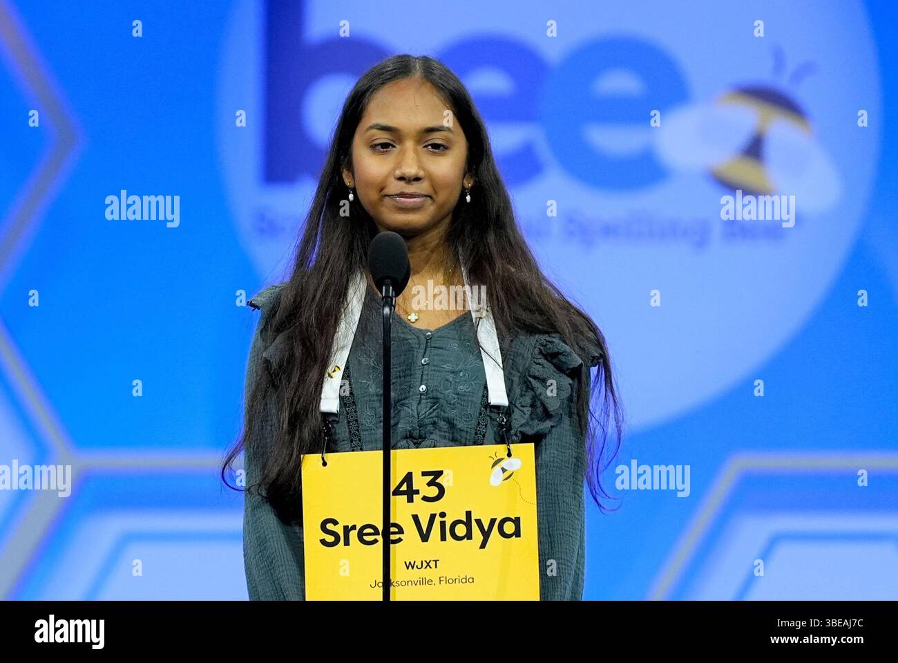Sree Vidya Siliveri, 14, of Jacksonville, Fla., competes during the ...