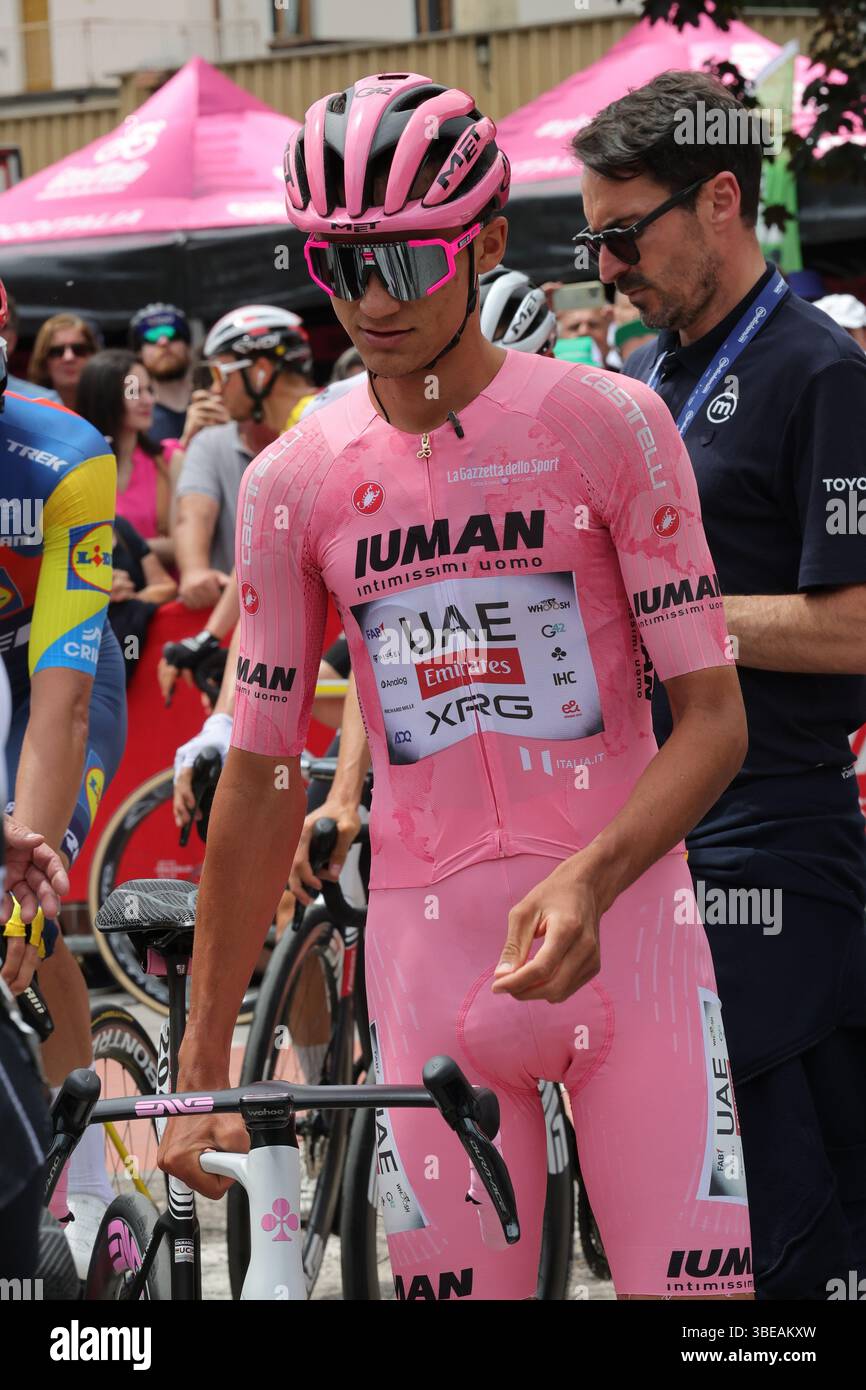 28th May 2025: San Michele all'Adige to Bormio, Lombardy region of the ...
