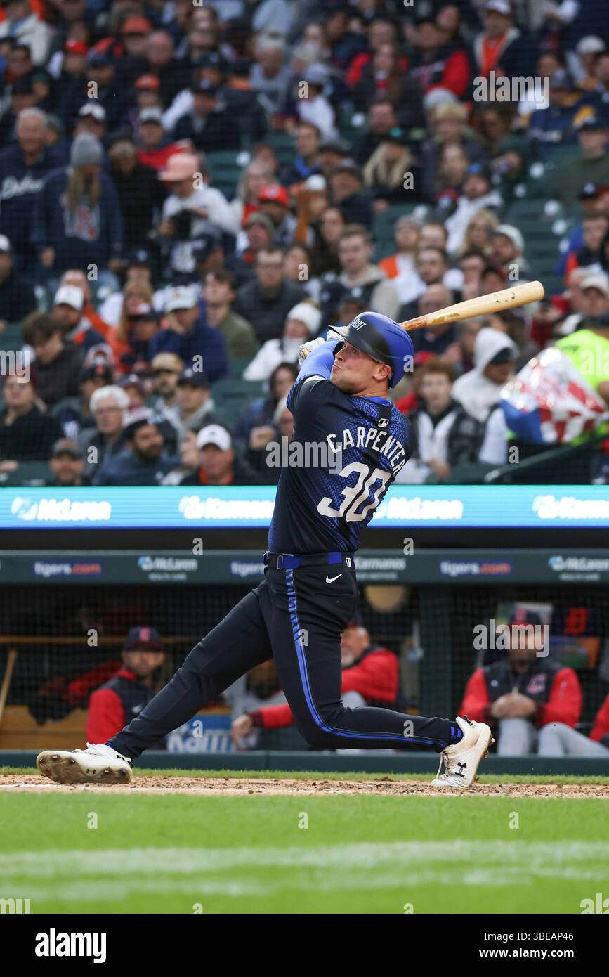 DETROIT, MI - MAY 23: Detroit Tigers right fielder Kerry Carpenter (30 ...