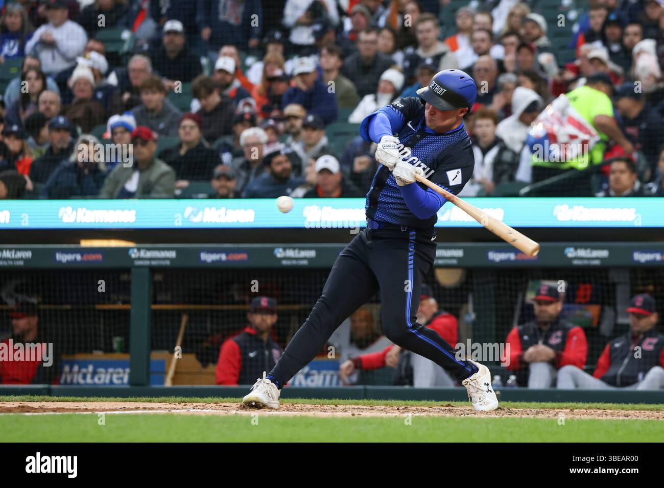 DETROIT, MI - MAY 23: Detroit Tigers right fielder Kerry Carpenter (30 ...