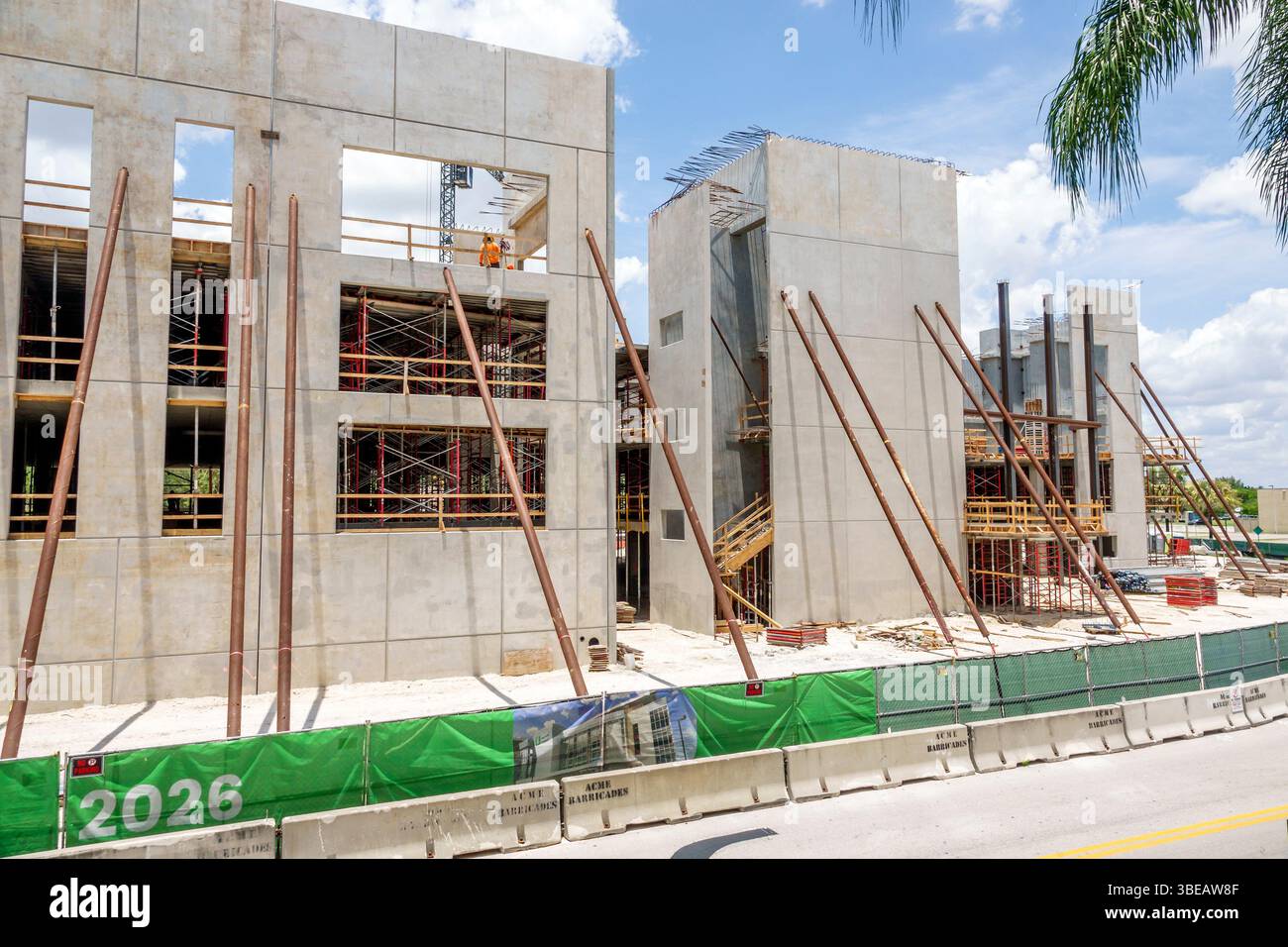 Miami Florida Kendall,Baptist South Health Hospital,building under ...