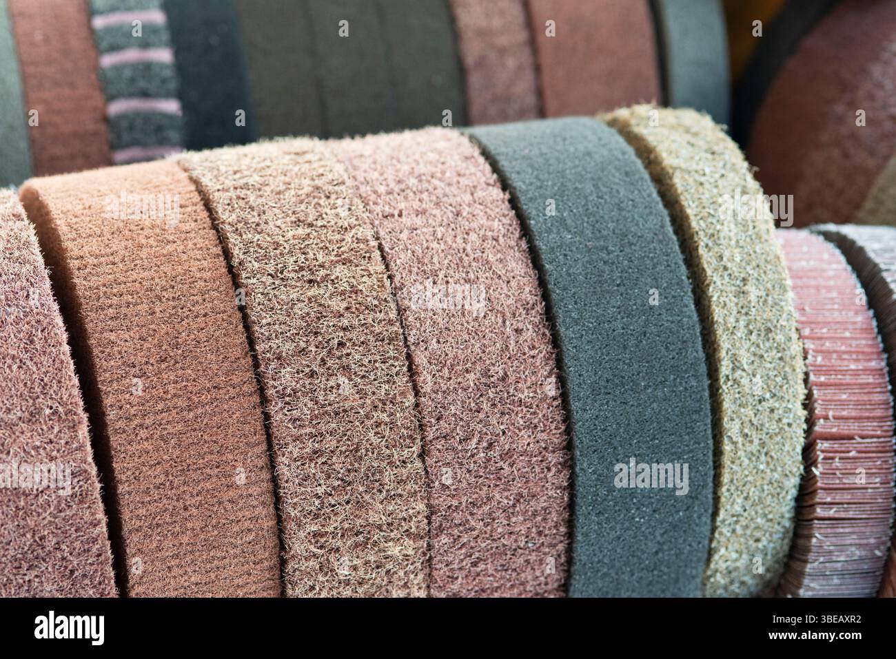 Abrasive Flap Wheels Stock Photo - Alamy