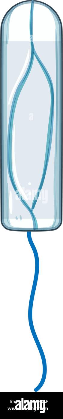 absorbency tampon cartoon vector illustration Stock Vector Image & Art ...