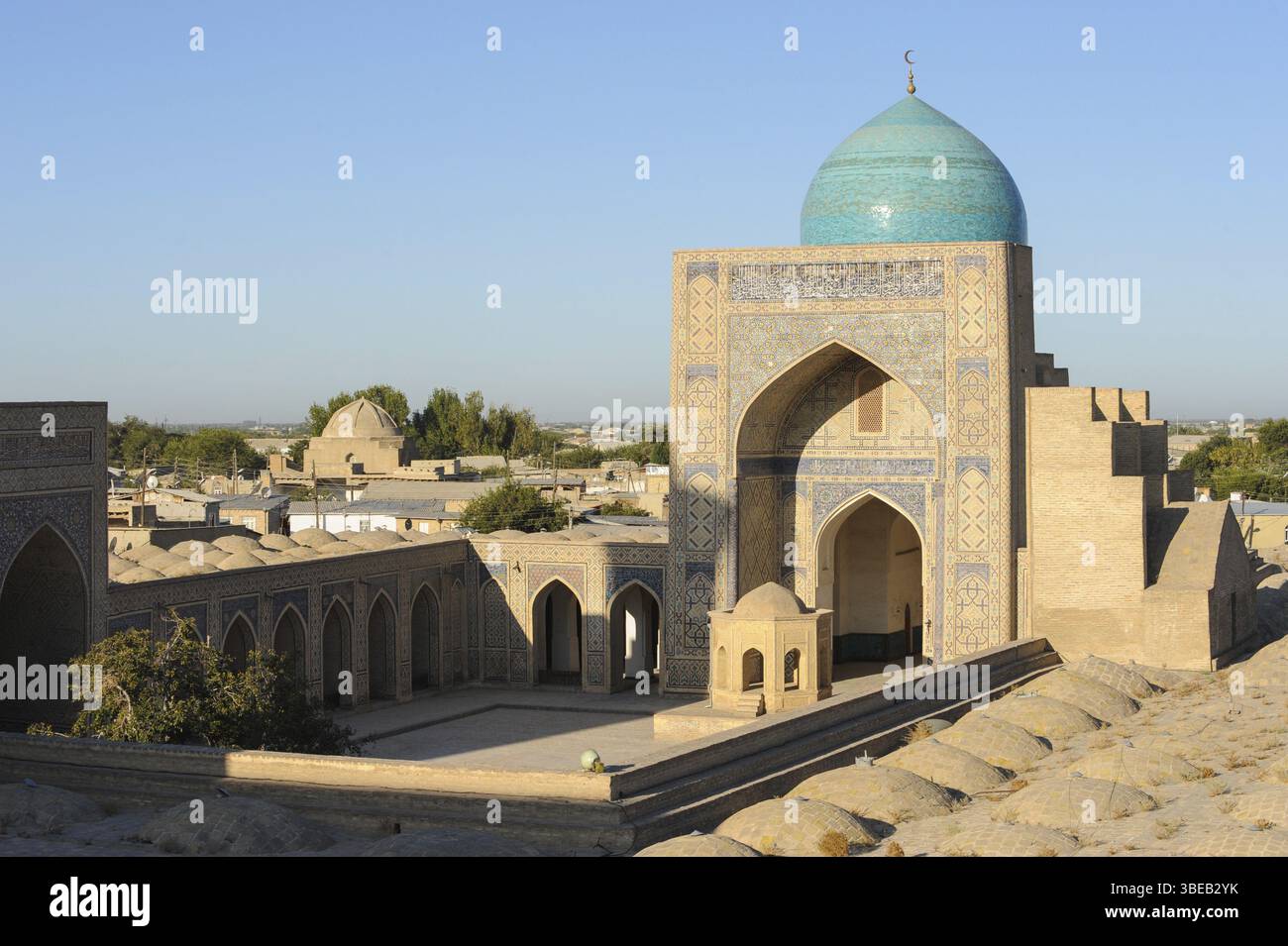 Dome in the old Eastern city. The ancient buildings of medieval Asia ...